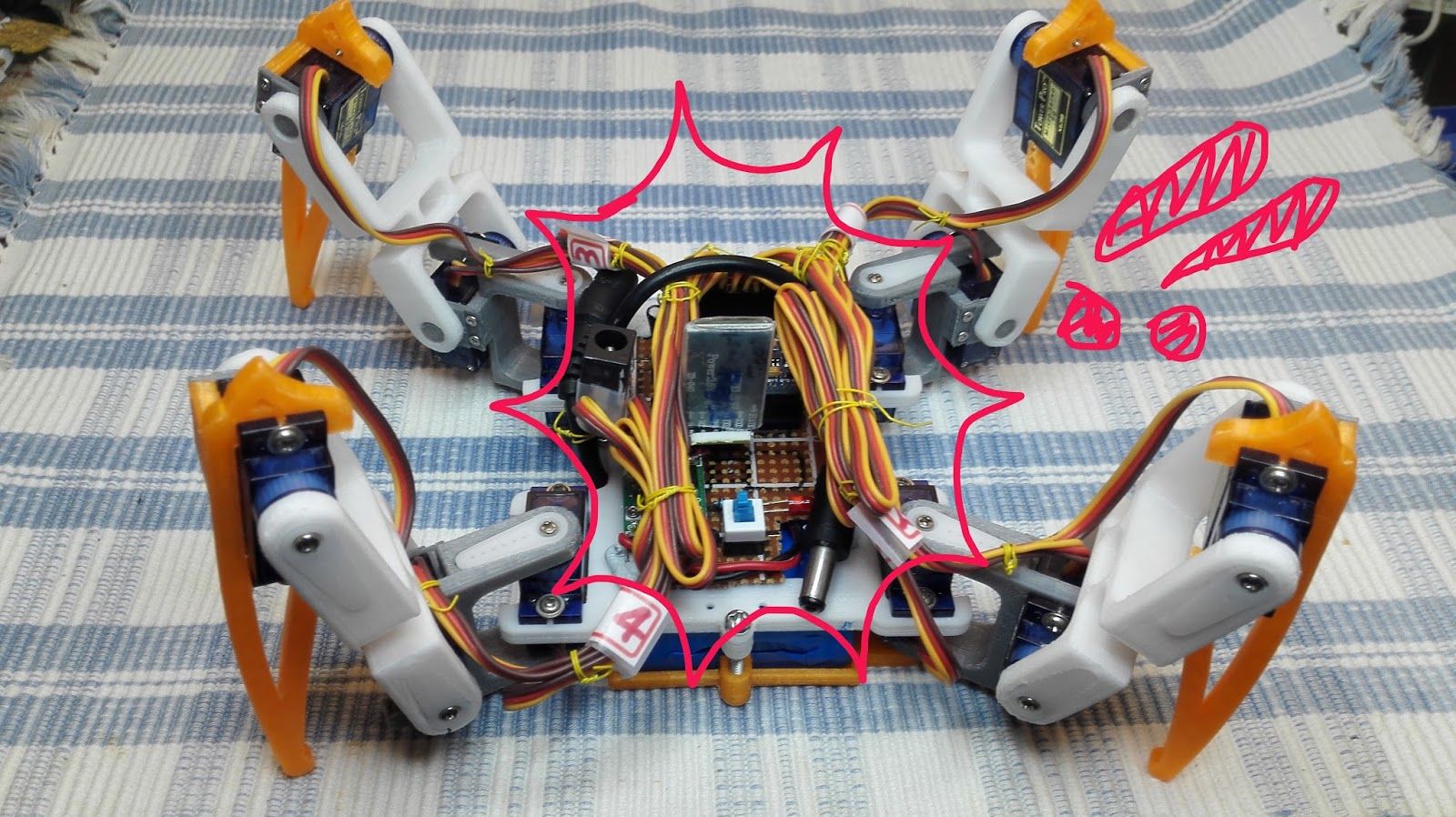 [DIY] Spider Robot(Quad Robot, Quadruped) : 14 Steps (with Pictures ...