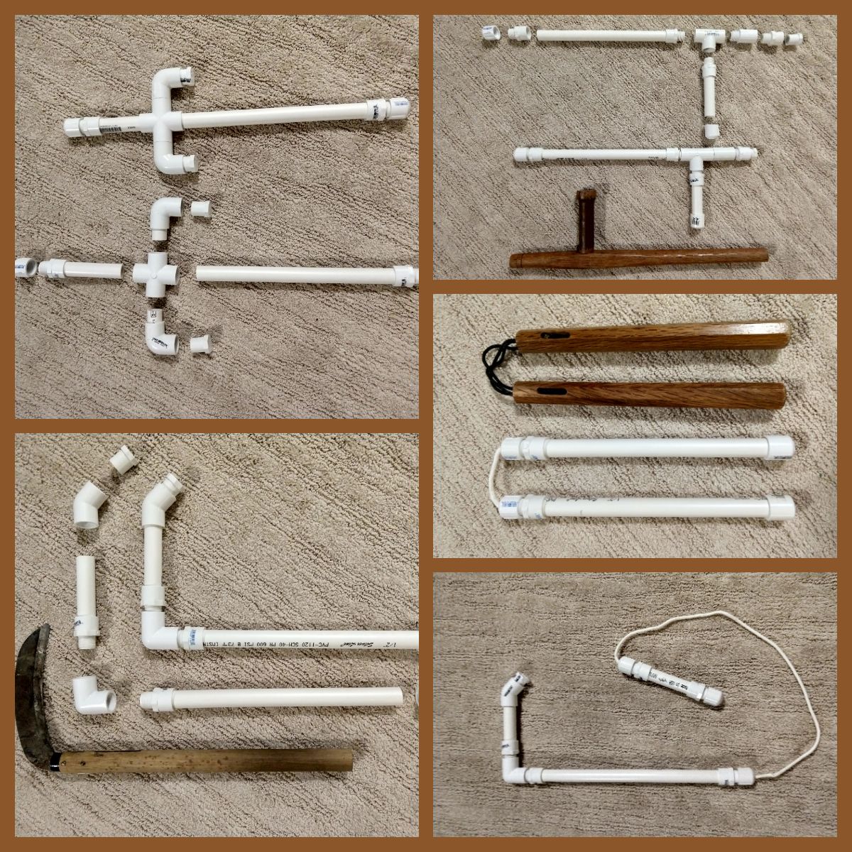 Dojo in a Bag With 30+ Training Weapons - Instructables