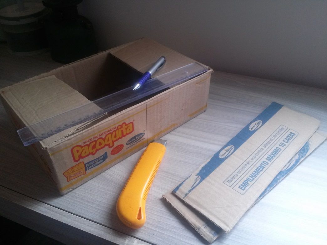 DIY Multipurpose Storage Box (reuse Cardboard Box) : 5 Steps (with ...