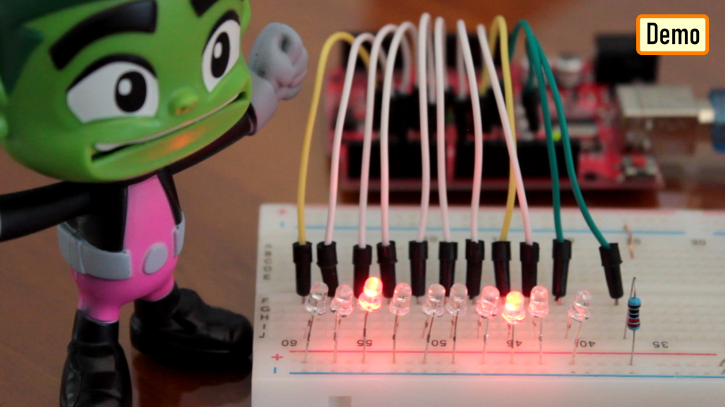 LED Chaser Circuits Using IC4017 and Arduino : 11 Steps (with Pictures ...