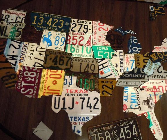 Create a License Plate Map : 6 Steps - Instructables