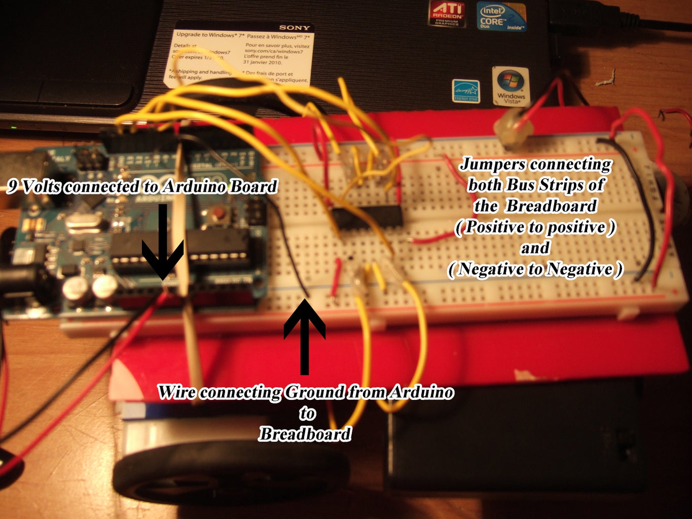 Arduino Controlled L293d Robot Part 1 Update 1 0 12 Steps Instructables