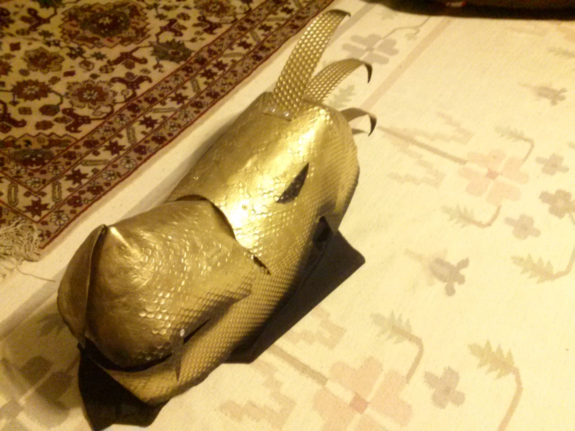Golden Dragon Mask/ Helmet - Instructables