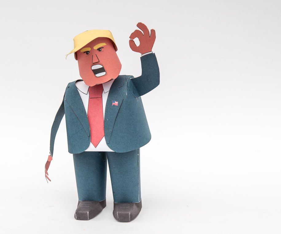 Paper Trump. Tremendous! : 5 Steps - Instructables