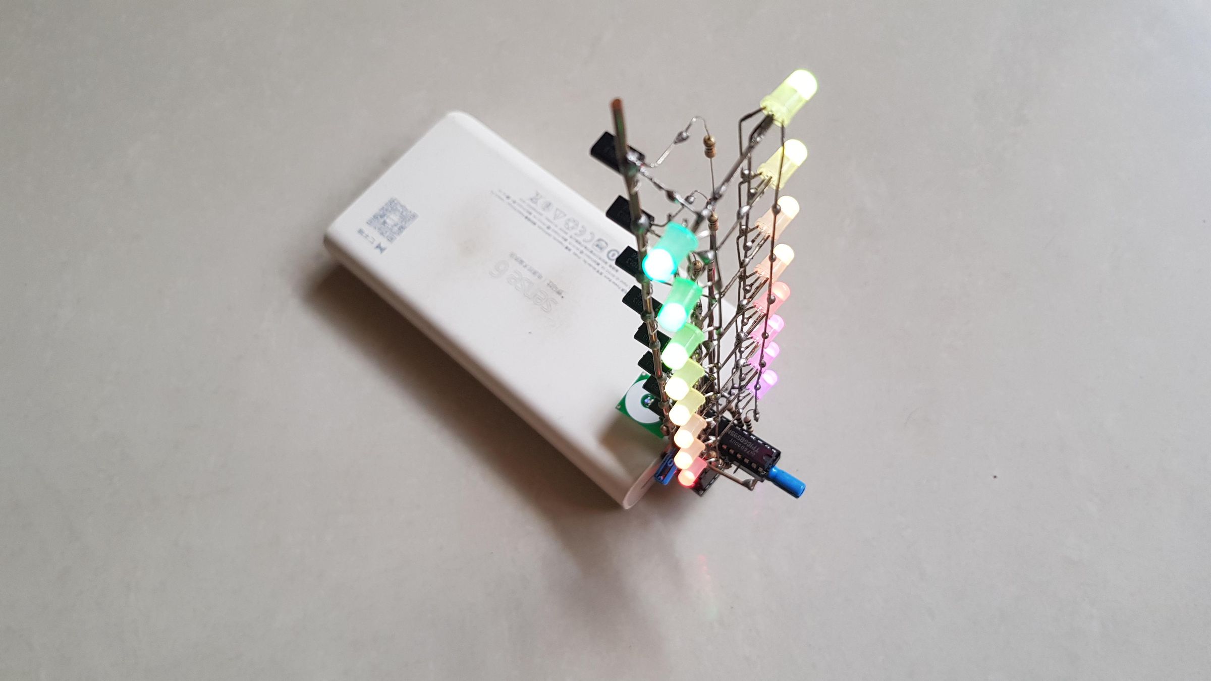 Rainbow Led Circuit Sculpture : 5 Steps (with Pictures) - Instructables