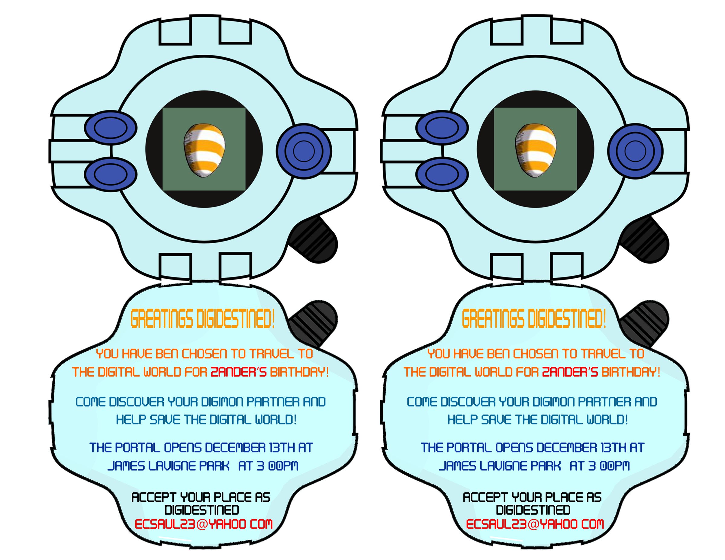 Digimon Birthday Party : 17 Steps - Instructables