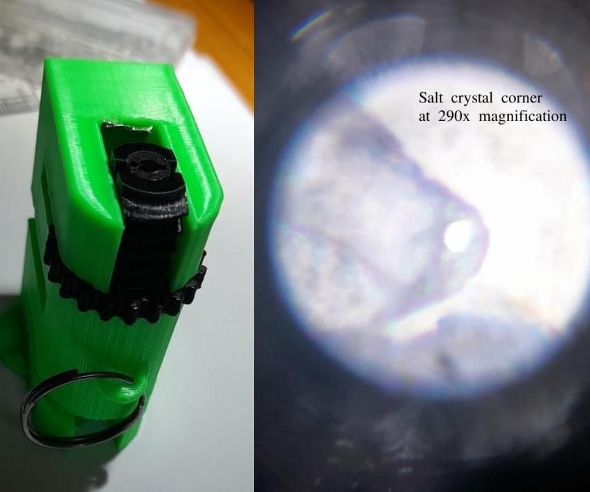 "Pocket Scientist":Keychain Compound Microscope From Laser Pointers ...