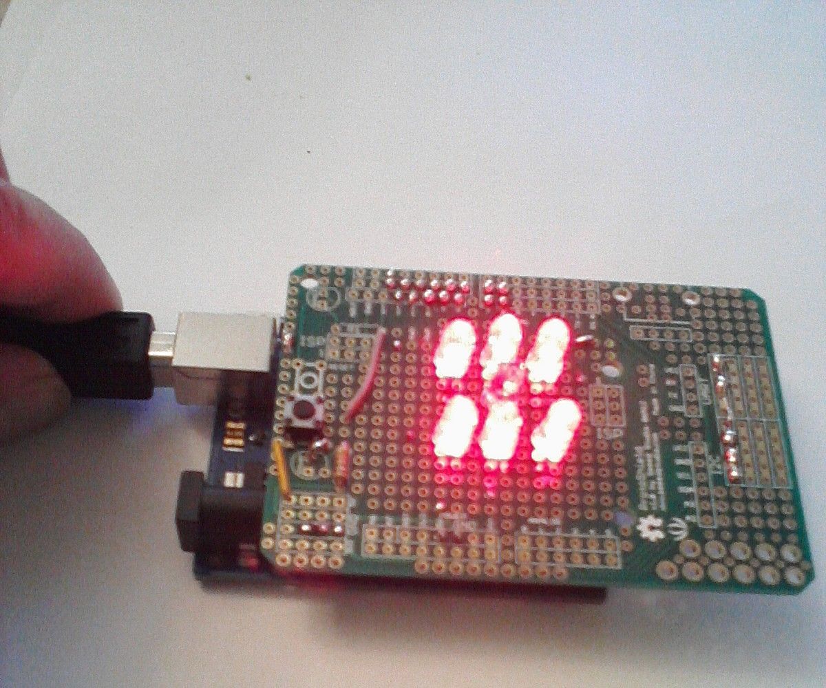 LED Die With Arduino : 7 Steps - Instructables