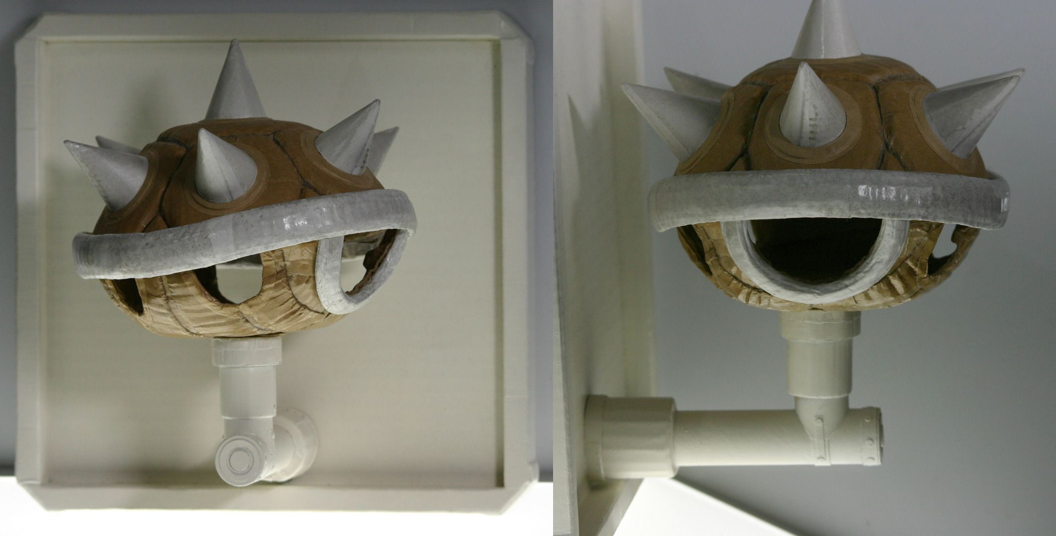 Diy Cardboard Mario Kart Blue Shell Trophy : 8 Steps (with Pictures ...