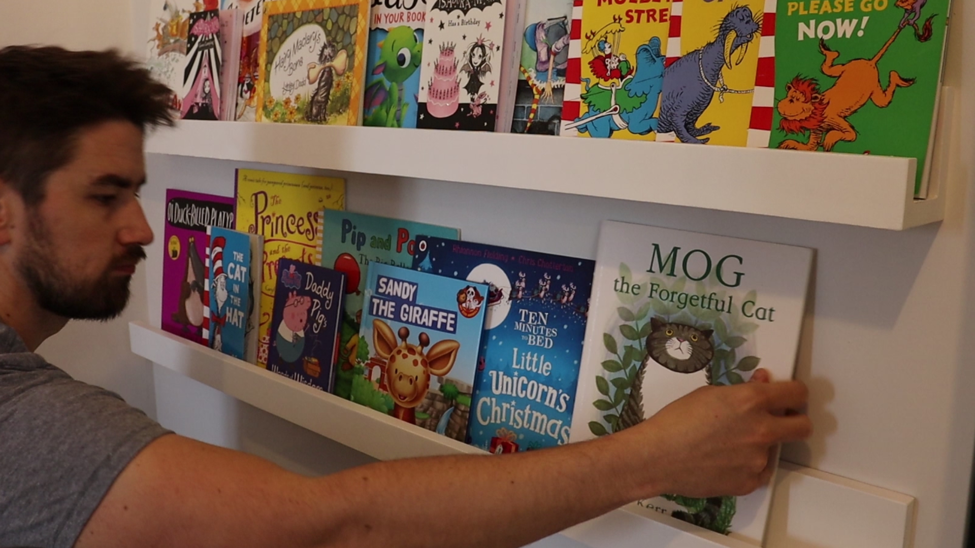 Quick and Easy Forward Facing Book Shelves : 6 Steps (with Pictures ...