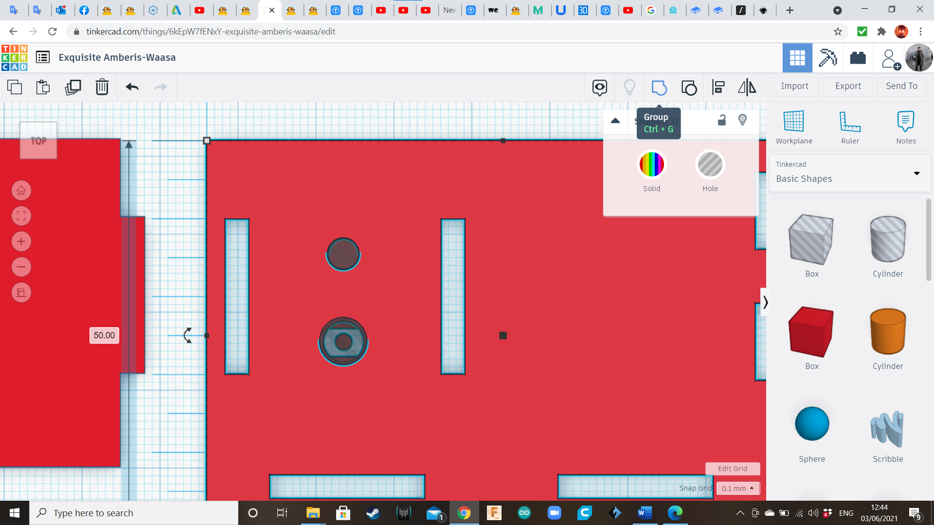 Tinkercad Robotics for School: Laser-cut Walking Machine! : 27 Steps ...
