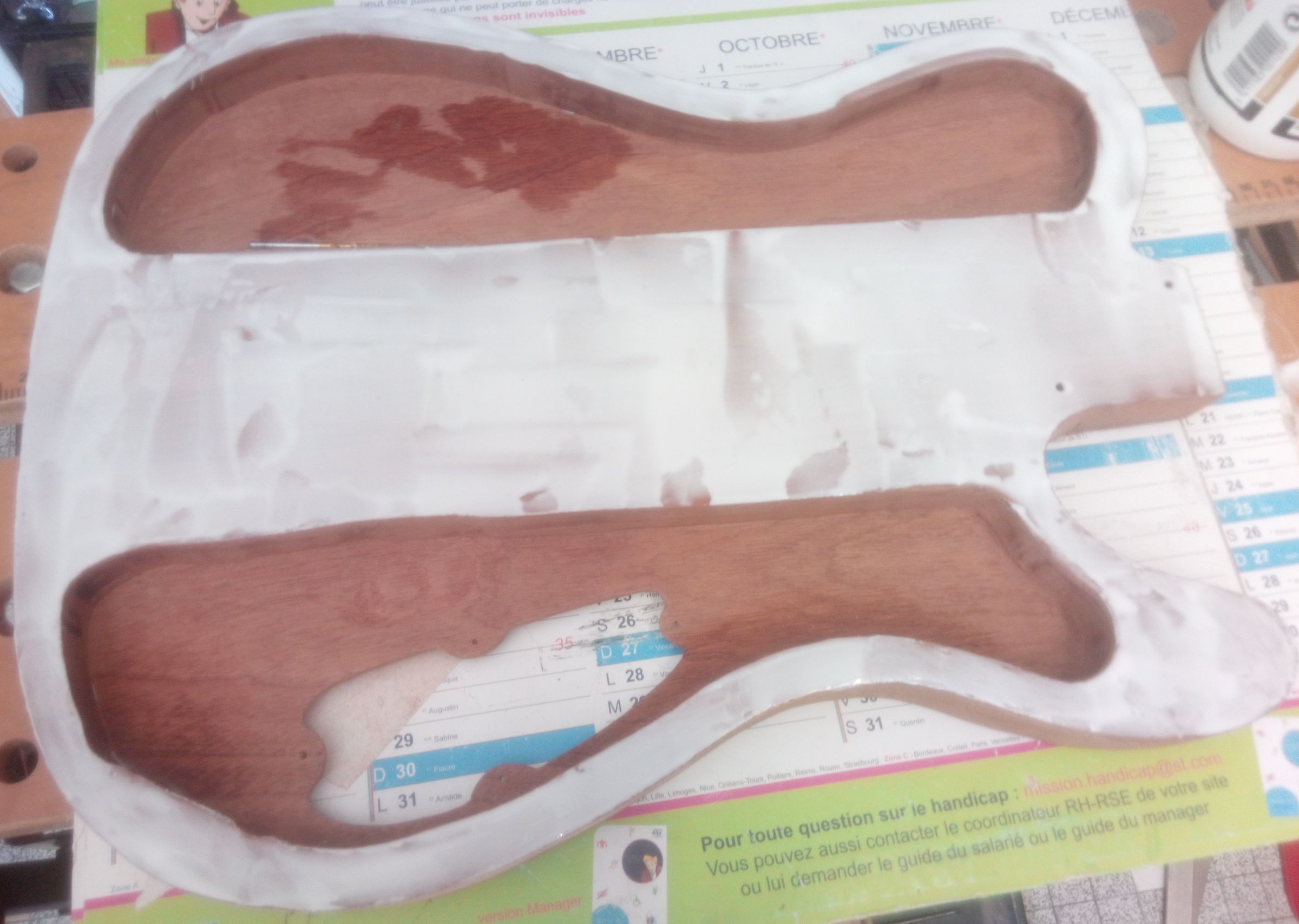 Building a Guitar: Telecaster Thinline : 12 Steps (with Pictures ...