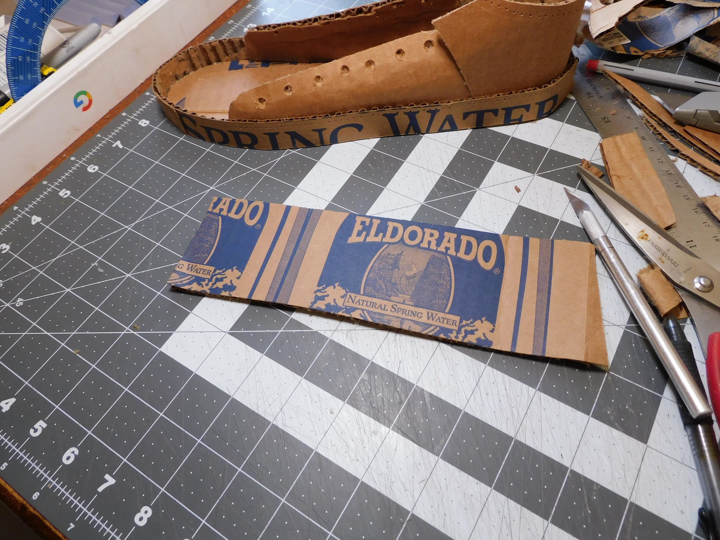 How to Make a Cardboard Sneaker... : 6 Steps (with Pictures ...