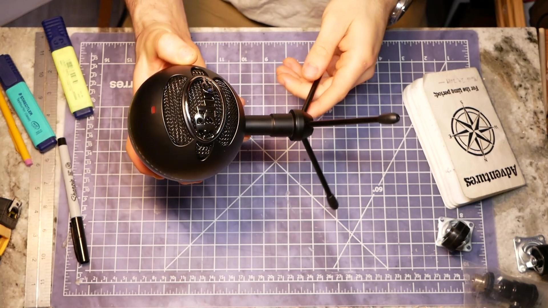 Concrete & Wood Counterweighted Mic Stand : 12 Steps (with Pictures ...