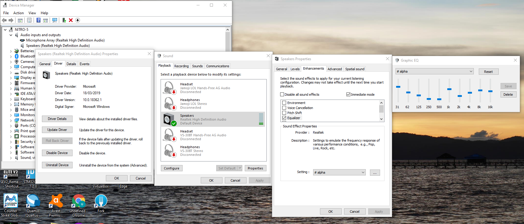 Equalizer in Windows 10 for Realtek HD Sound : 7 Steps - Instructables