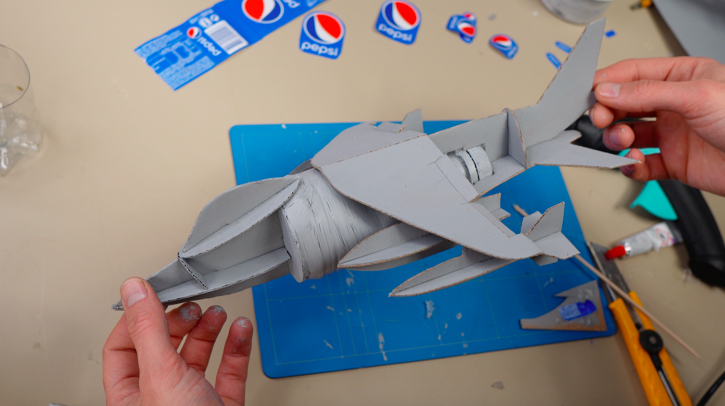 Turn a Pepsi Bottle Into a Harrier Jet! : 4 Steps (with Pictures ...