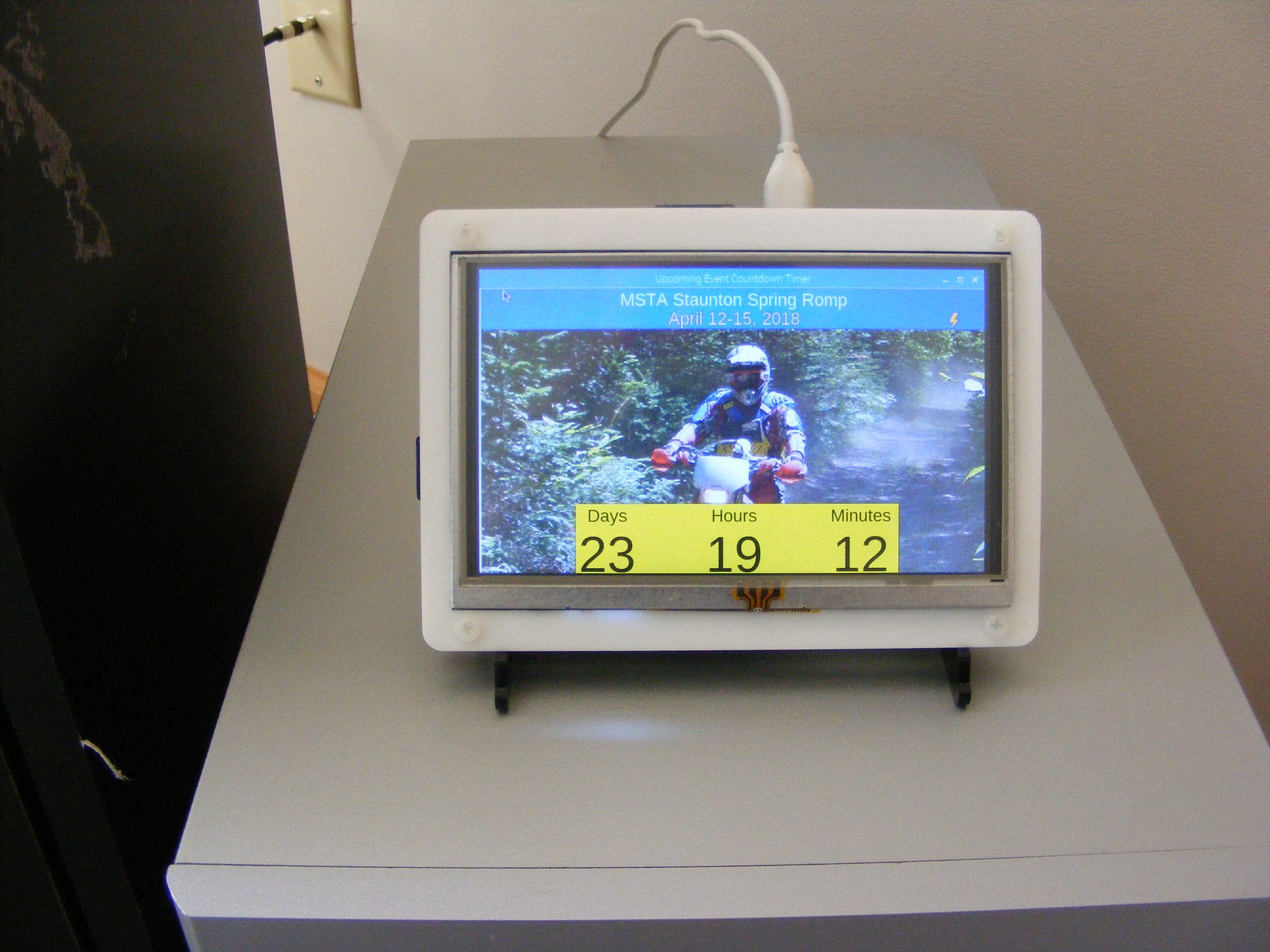 Upcoming Event Countdown Timer : 5 Steps - Instructables