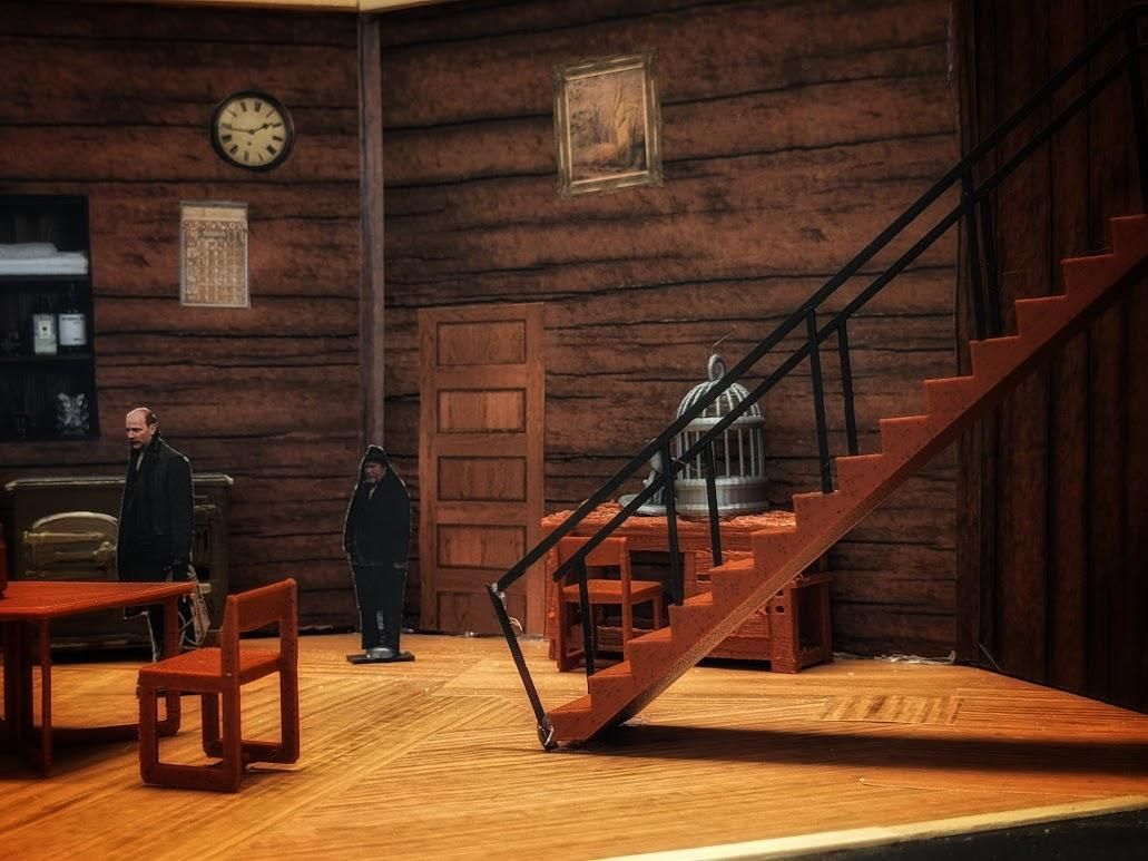 How I Built a Tiny Theater Set of Susan Glaspell’s Trifles : 7 Steps ...