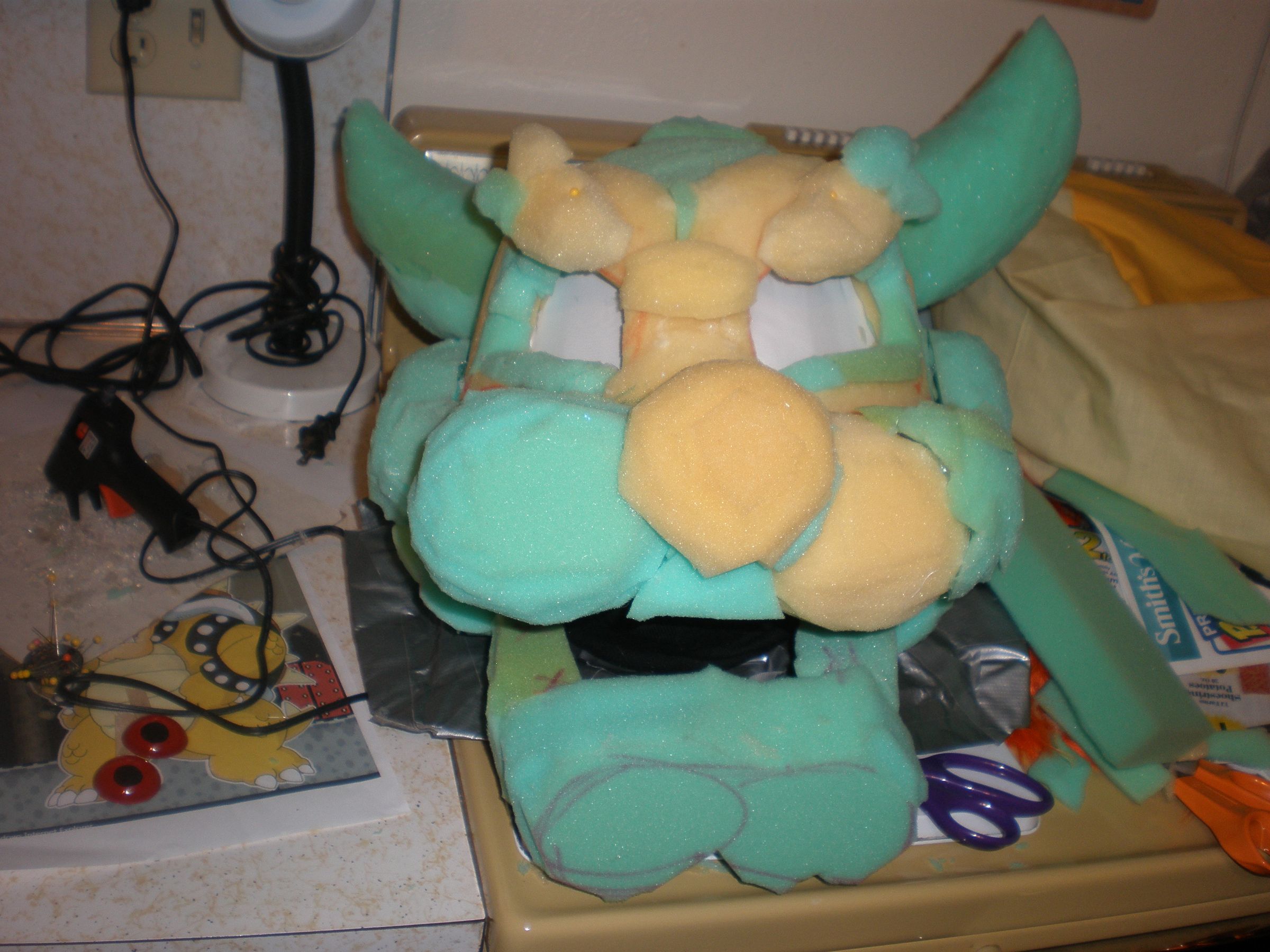 Bowser Costume : 9 Steps (with Pictures) - Instructables