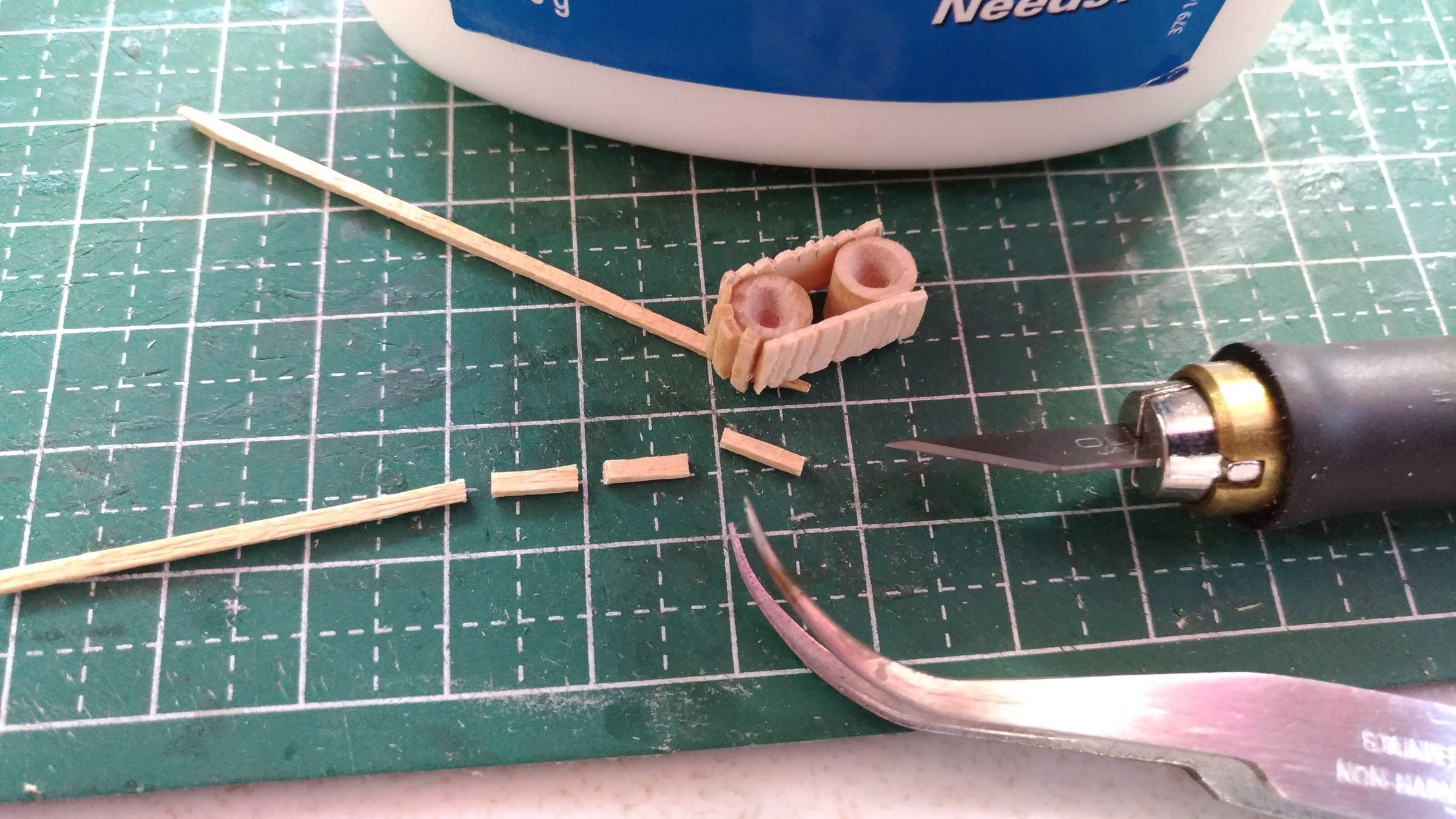 Starcraft 1 Terran Siege Tank Mini Popsicle Stick Model : 5 Steps (with ...