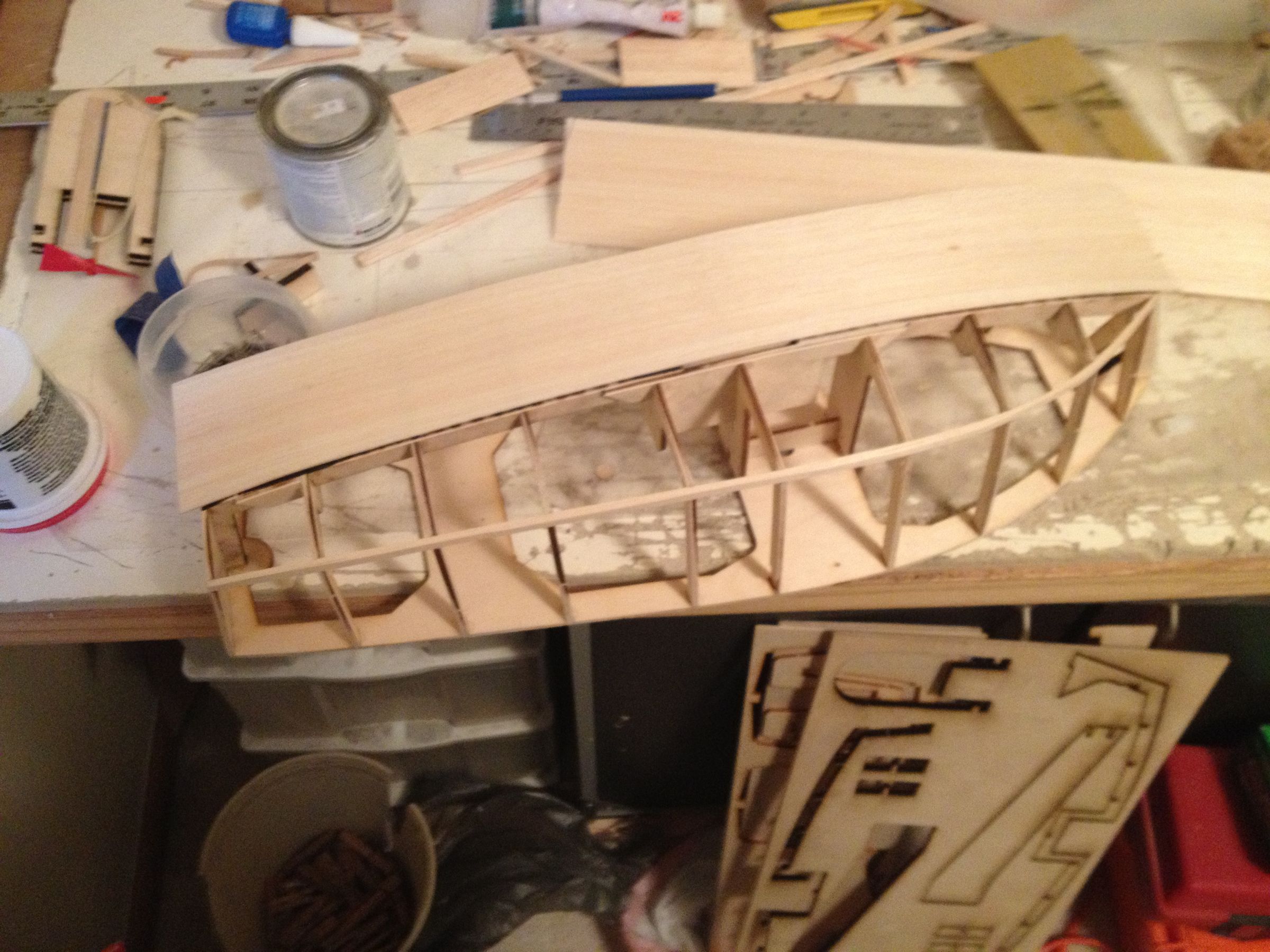 Building a Radio Control Sailboat From Laser Cut Parts. I Made It at ...