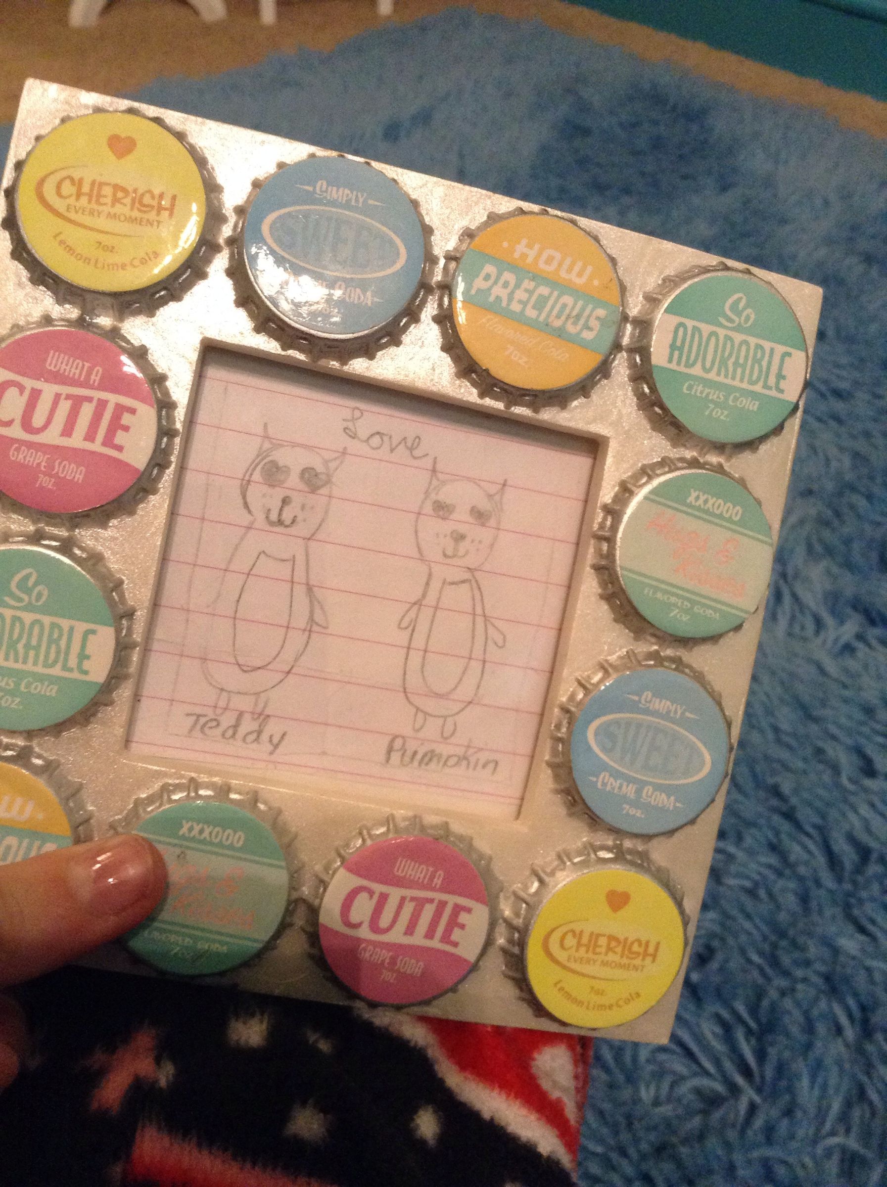 Bottle Cap Frame : 4 Steps - Instructables