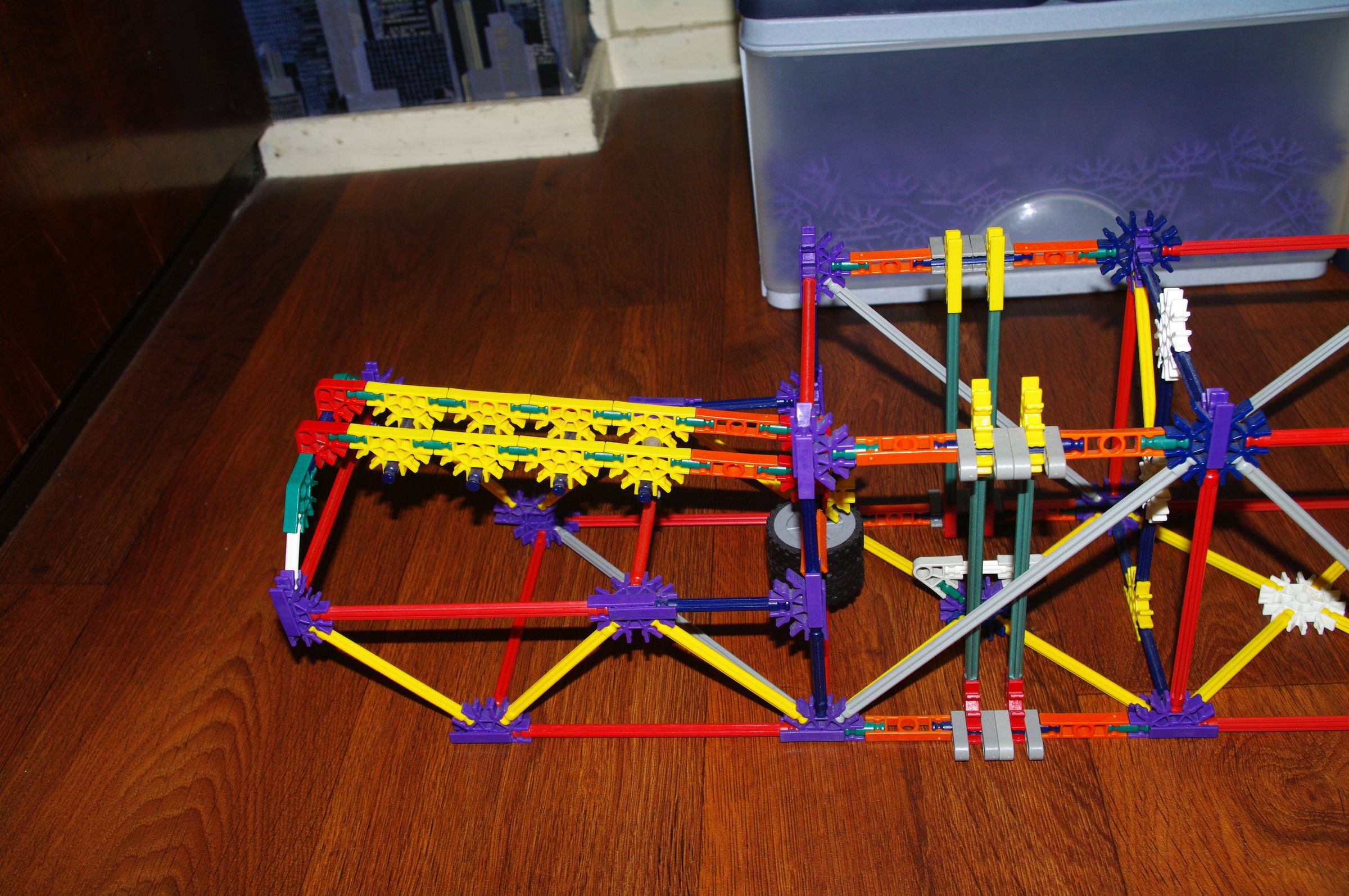 Double Chain Elevator Lift, a K'nex Ball Machine Lift : 6 Steps ...