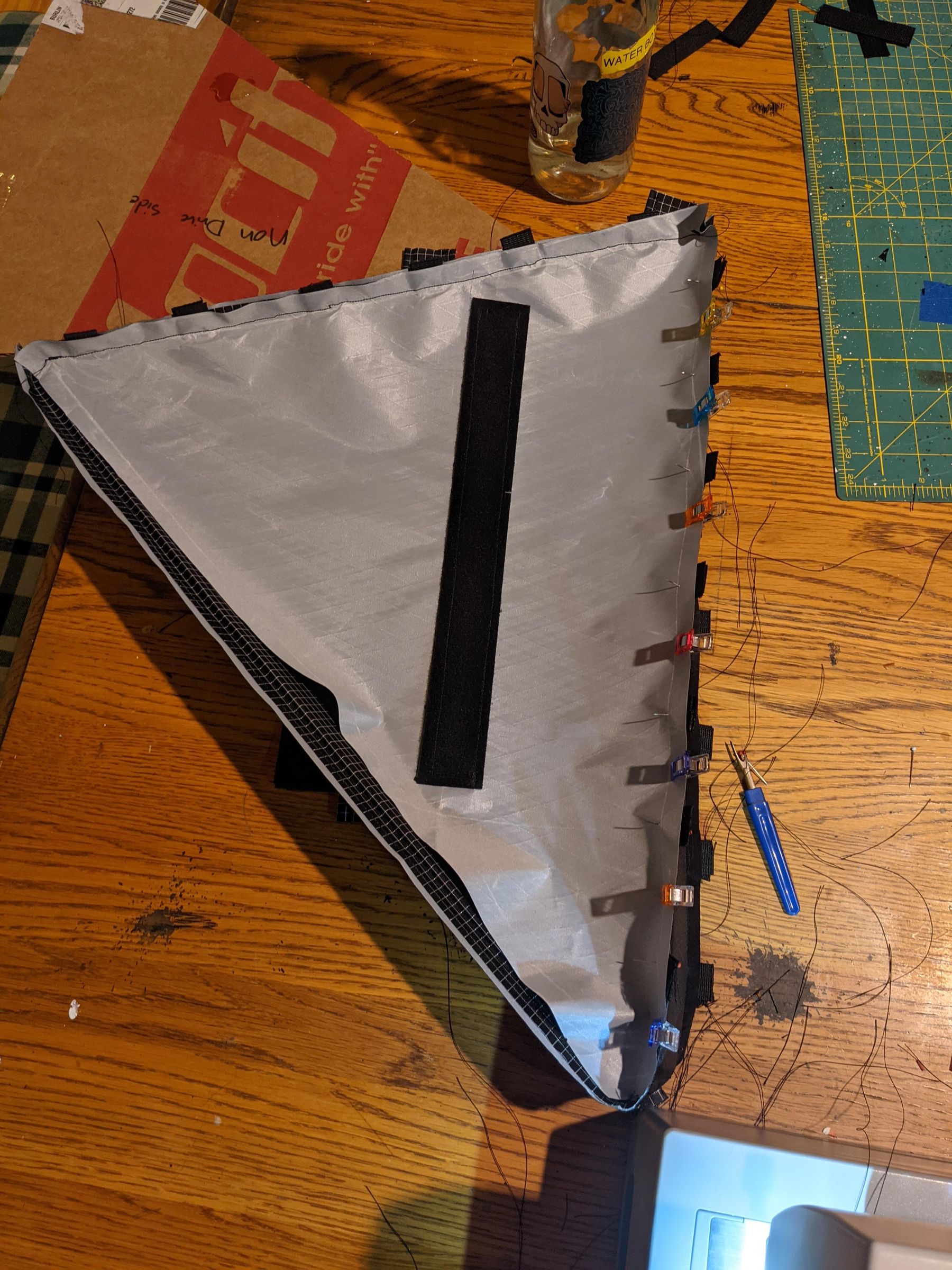 Bicycle Frame Bag for Bike Packing Hooligans : 5 Steps (with Pictures ...