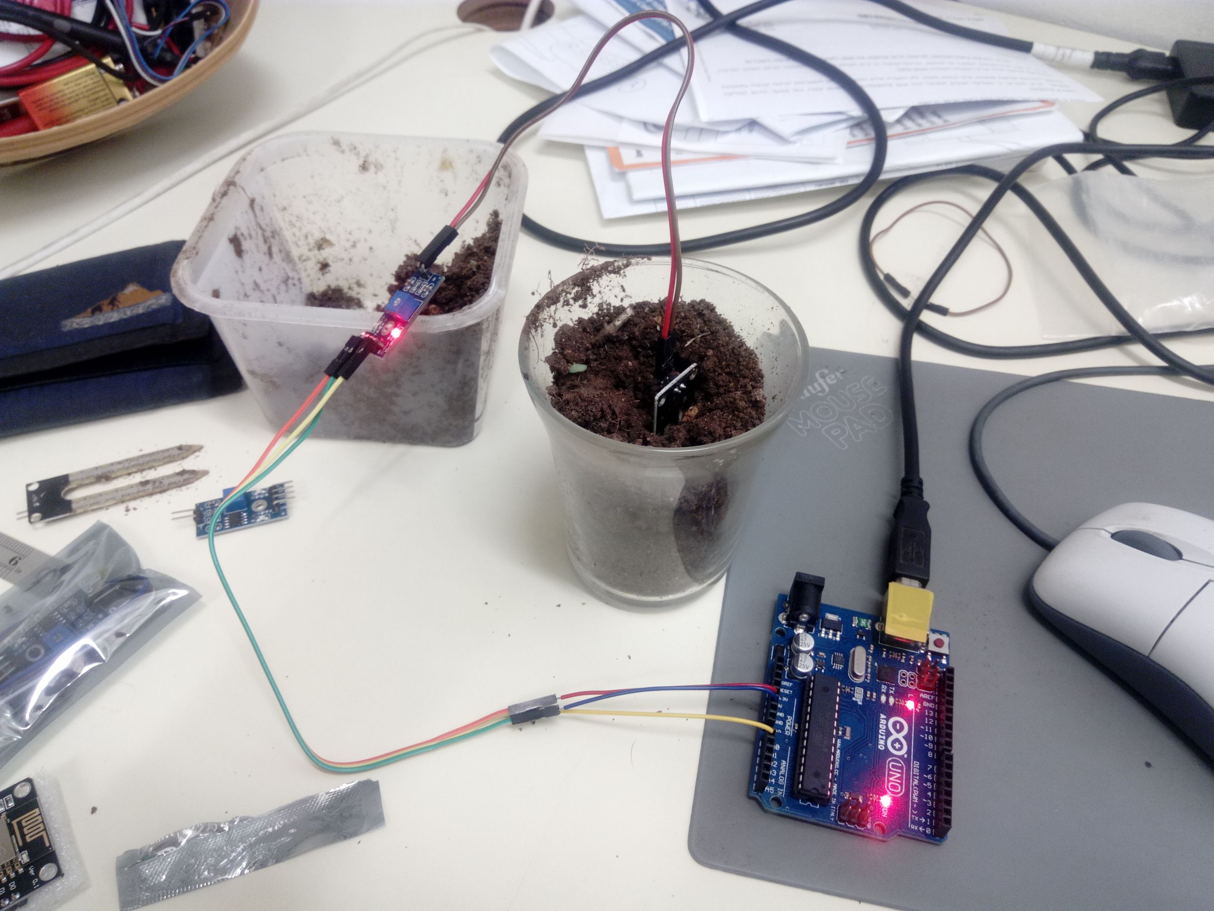 How to Use the Soil Hygrometer Module - Arduino Tutorial : 5 Steps ...