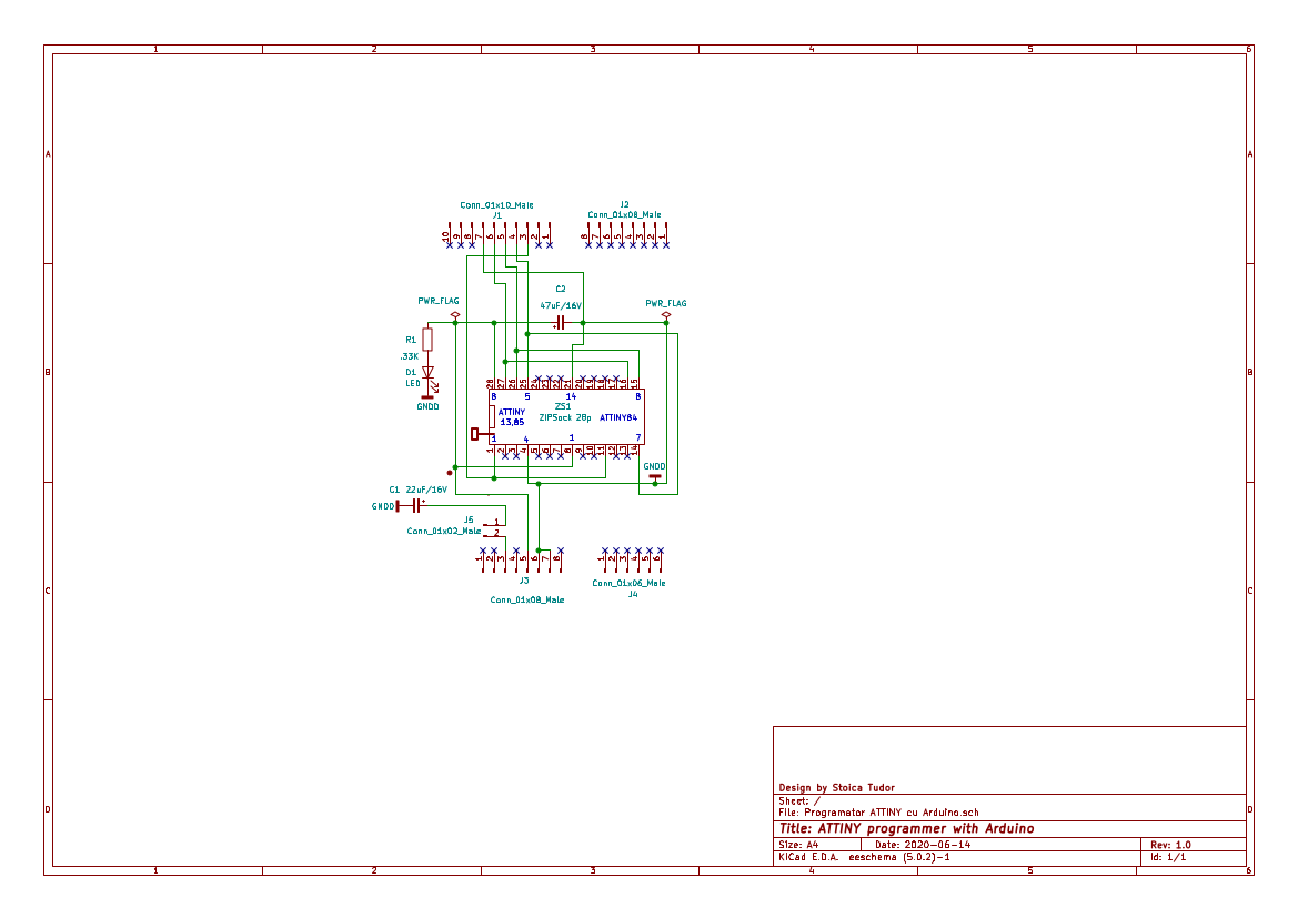 A Tiny Programmer for ATtiny Microcontrollers With Arduino UNO : Part1 ...
