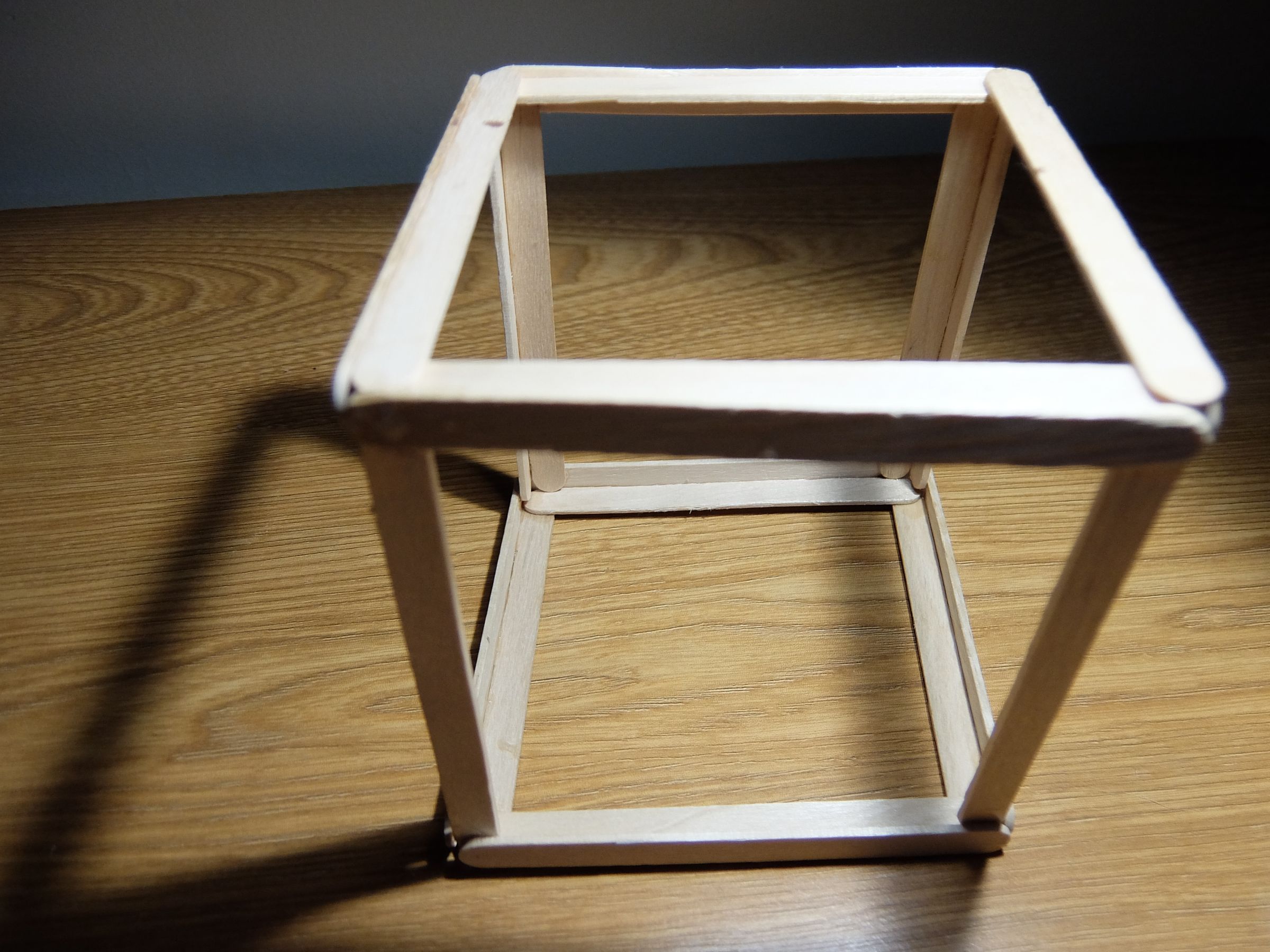Popsicle Sticks Platonic Solids: Cube : 4 Steps - Instructables