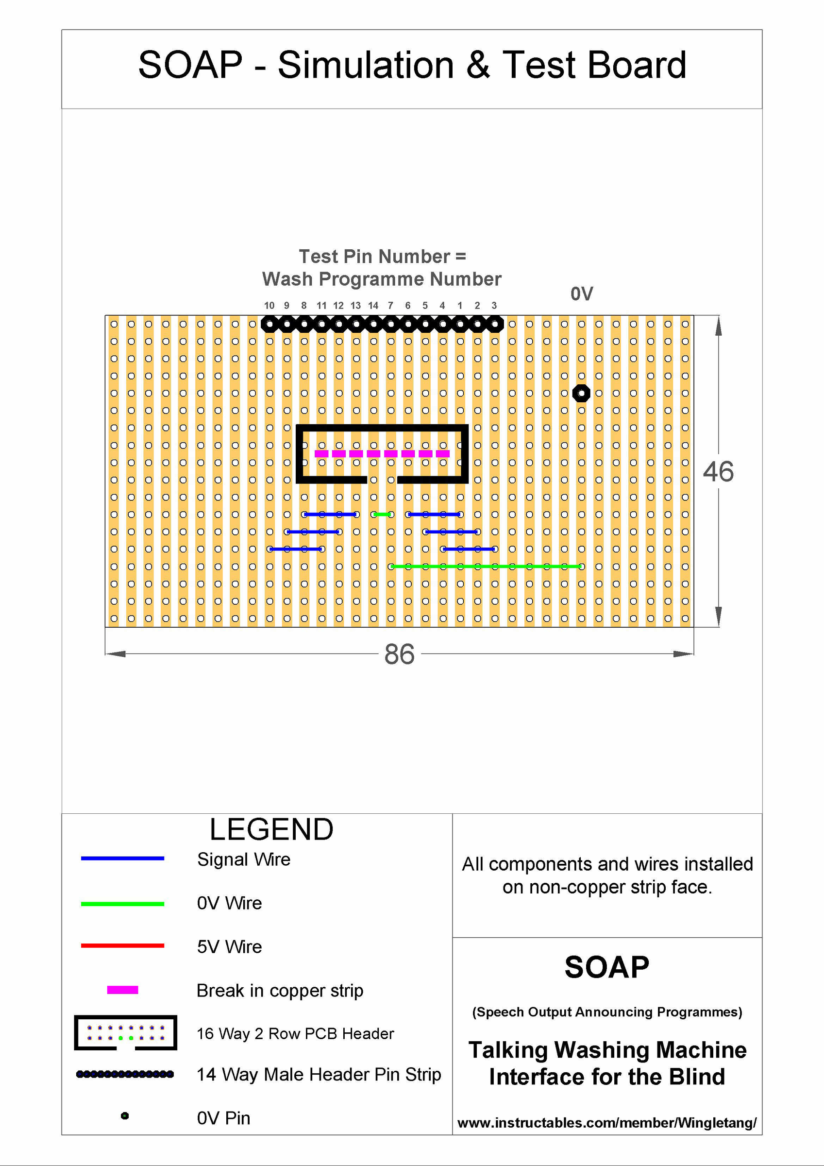 Talking Washing Machine Interface for the Blind AKA 'SOAP' : 20 Steps ...