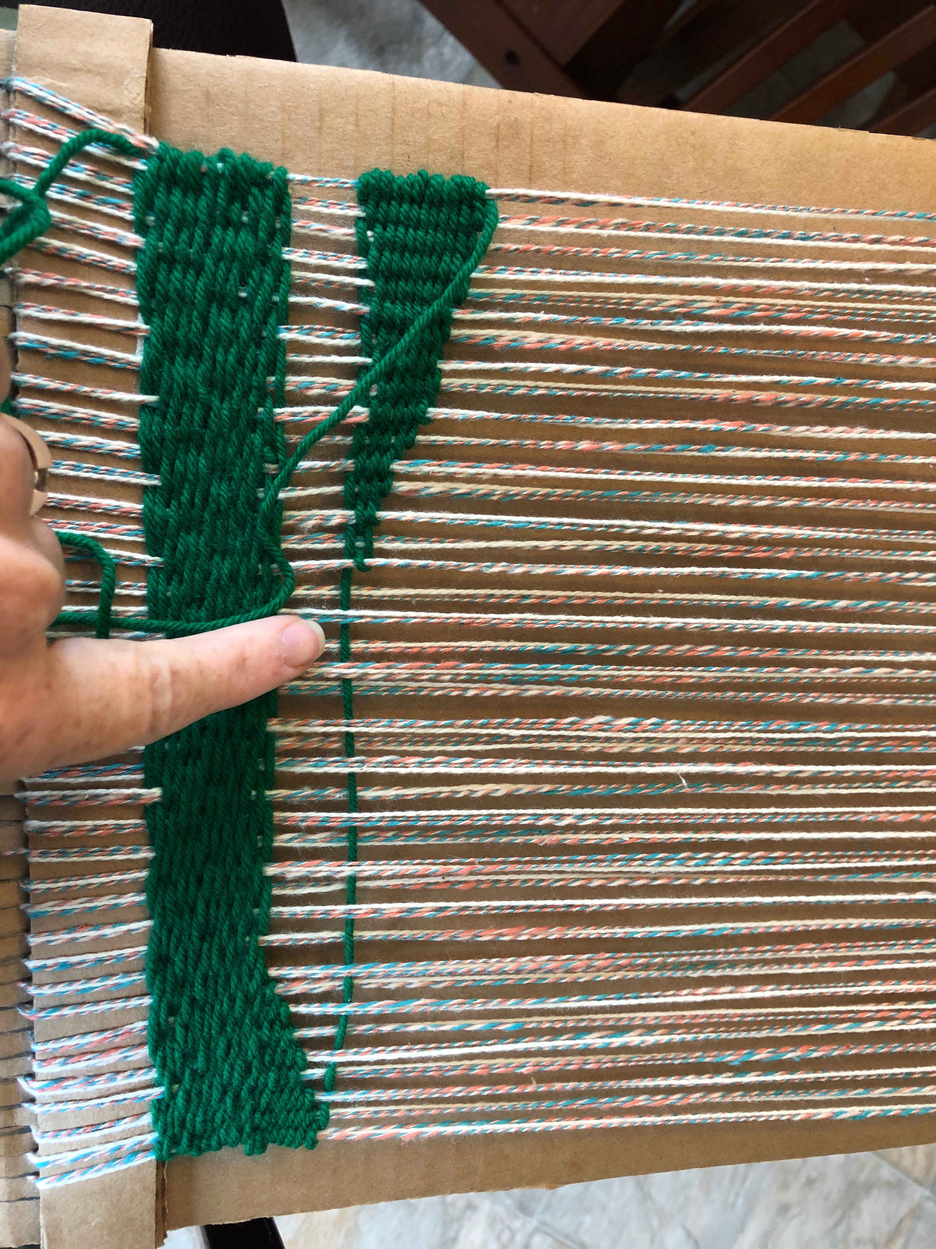 Make Your Own Weaving Loom and Get Started for $5 or Less : 5 Steps ...