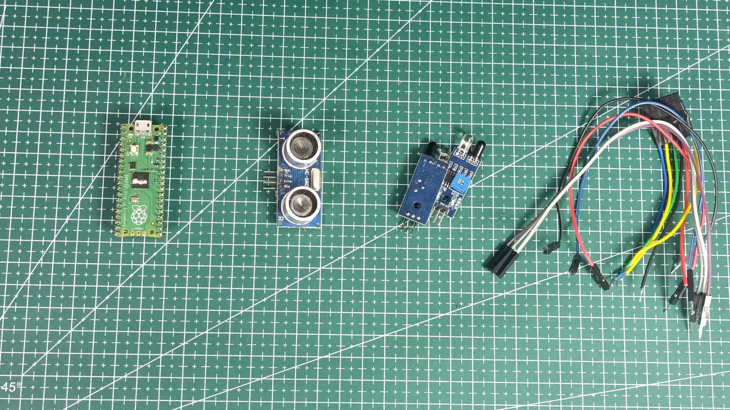 How to Make a Target Chasing Robot Car Using Raspberry Pi Pico : 8 ...