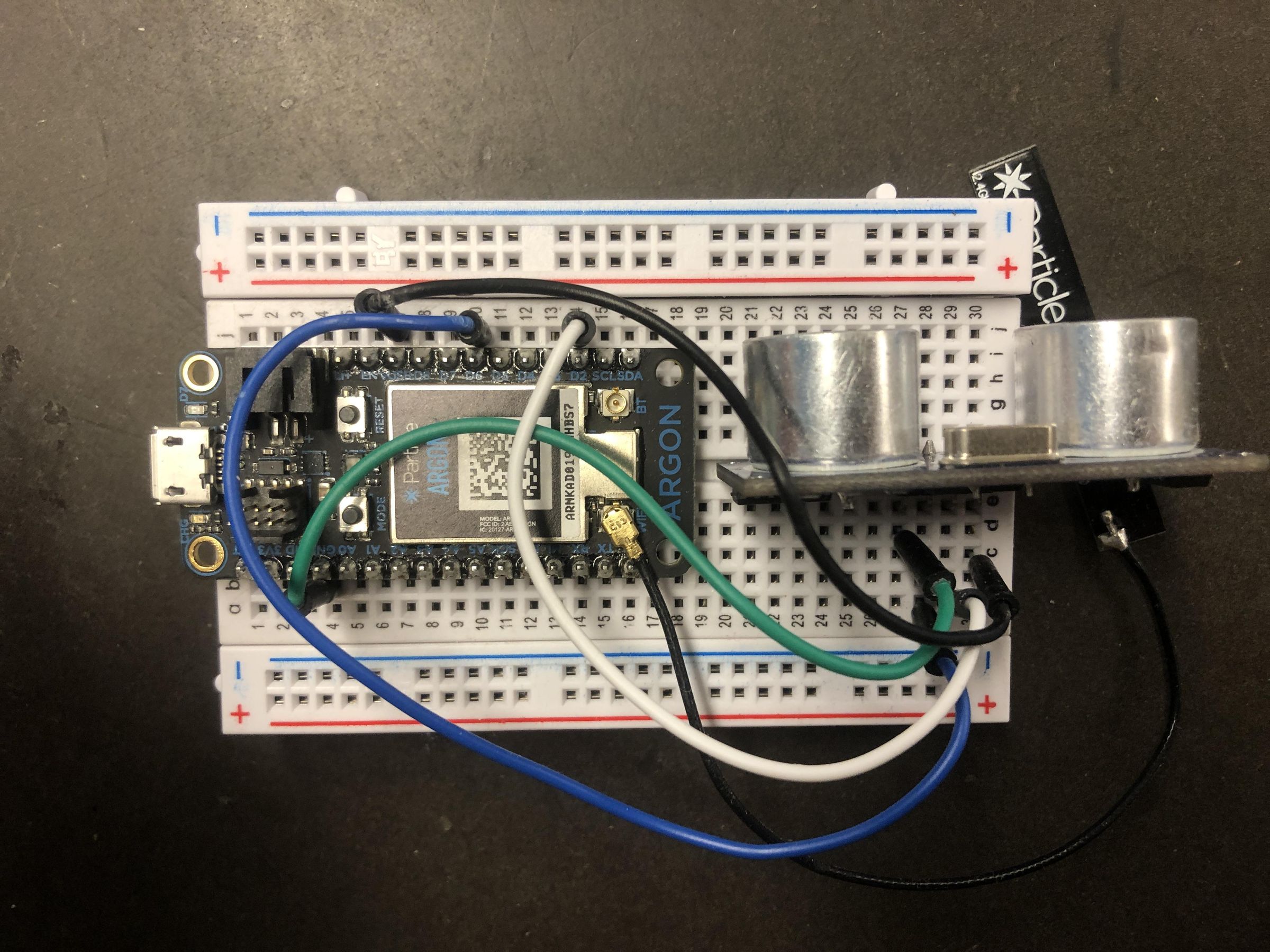 Parking Sensor With Particle Argon : 8 Steps - Instructables