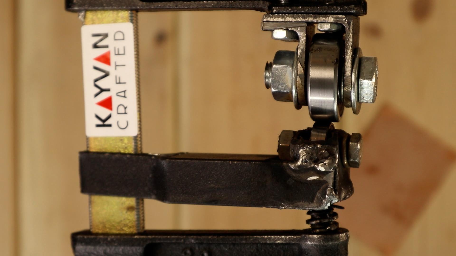 How to Build a Miniature English Wheel : 6 Steps - Instructables