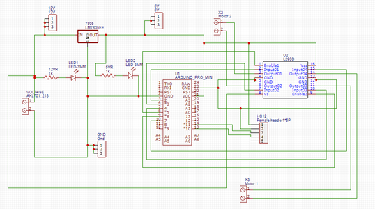 Wireless Arduino Robot Using Hc12 Wireless Module 7 Steps Instructables