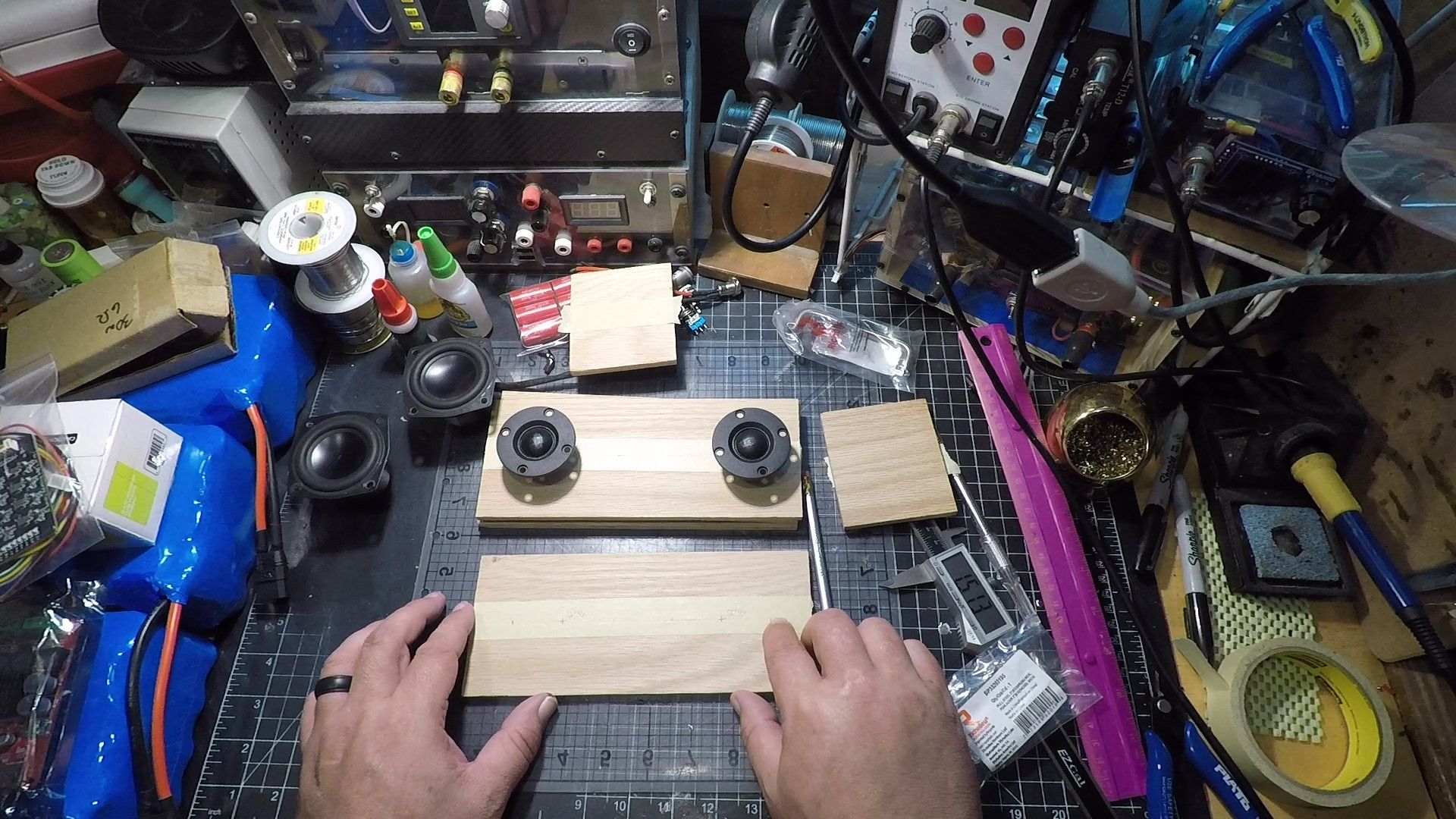 !!Awesome!! DIY Mini Bluetooth Speaker BoomBox Build Dayton Audio ND65 ...