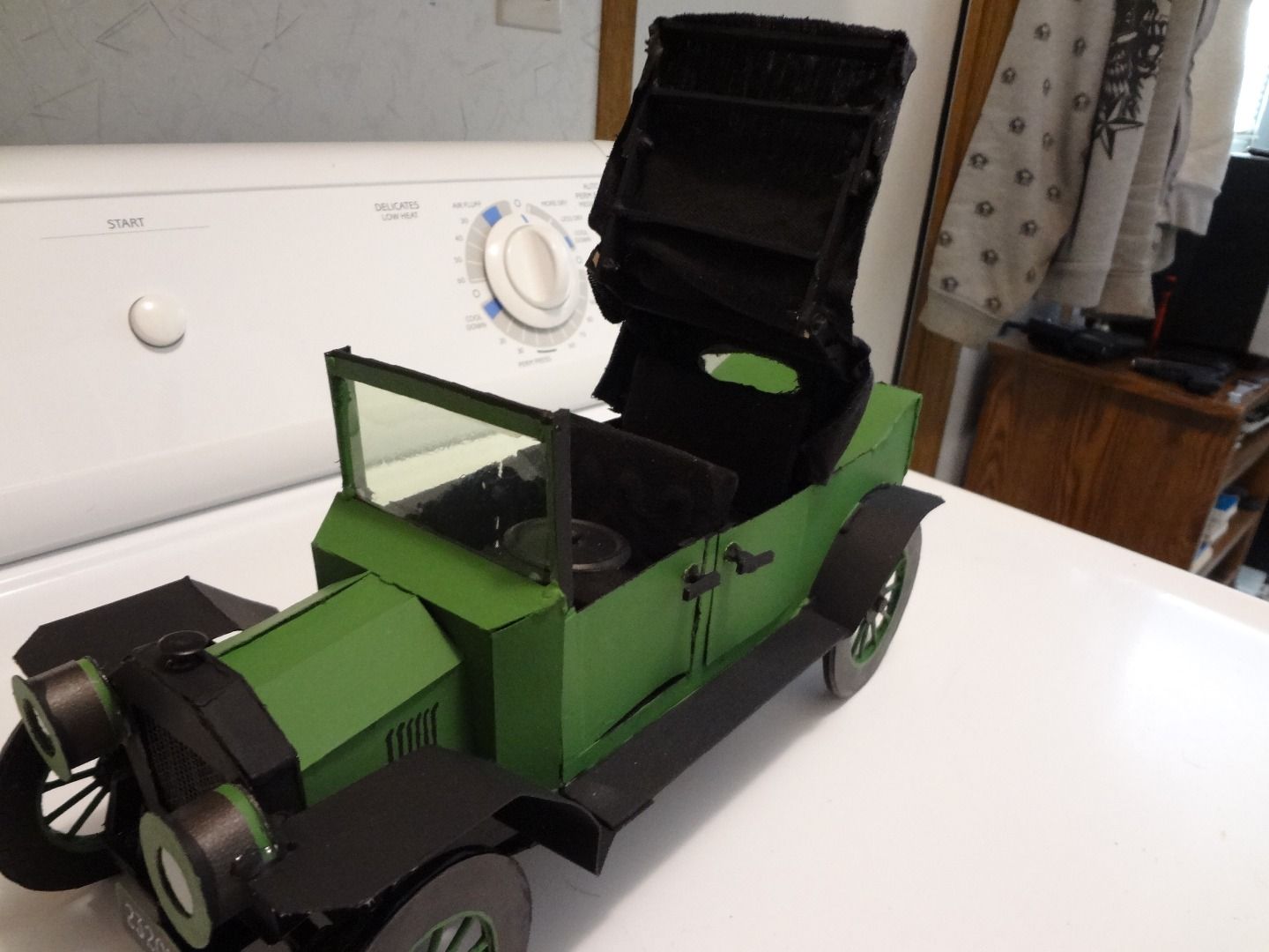 Classic Convertible Cardboard Electric Car. : 16 Steps (with Pictures ...