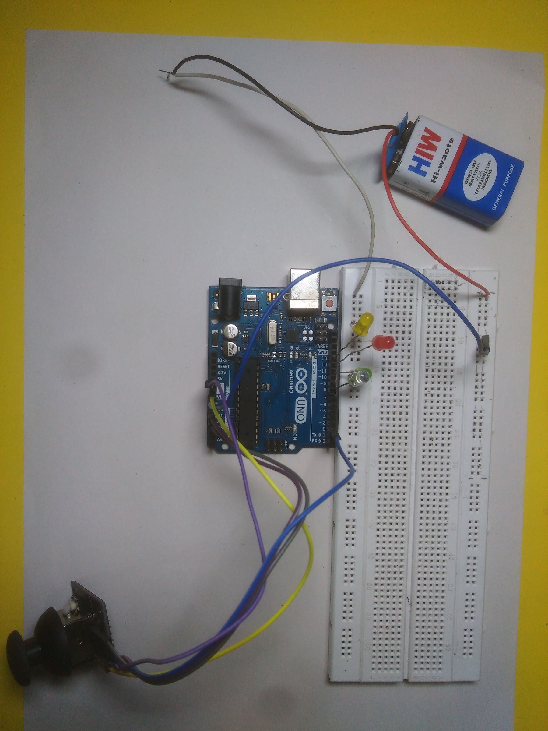 Led Indication by Joystick : 3 Steps - Instructables