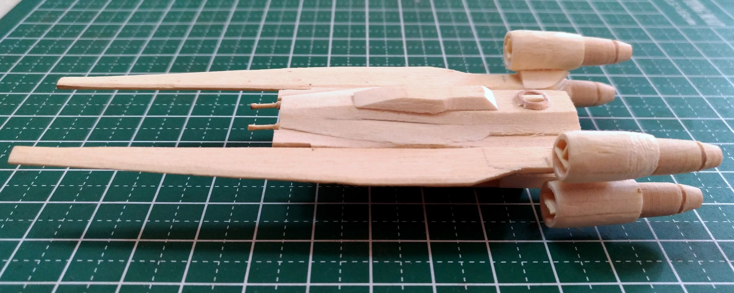 Rogue One Mini U-Wing Popsicle Stick Model : 7 Steps (with Pictures ...