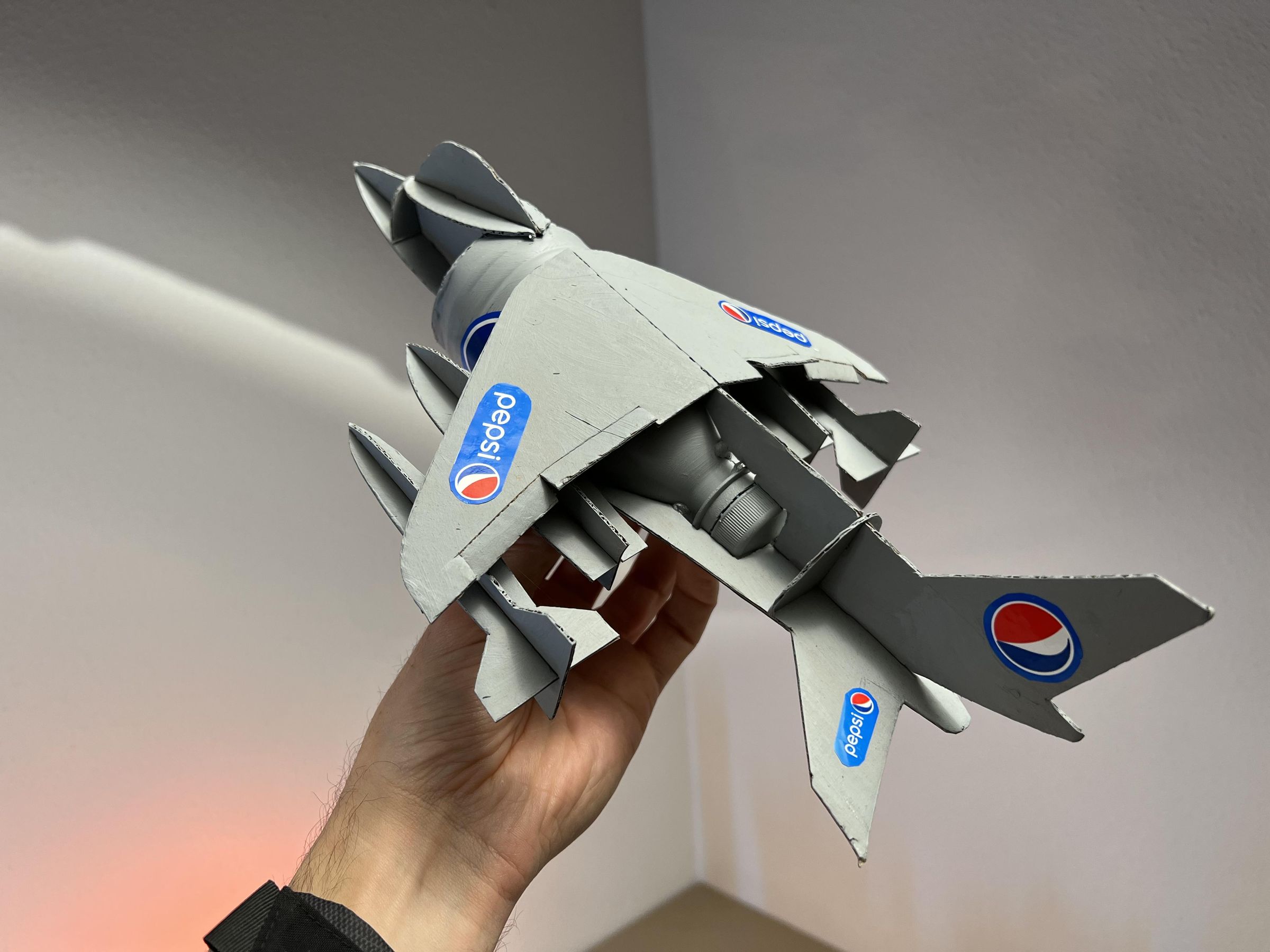 Turn a Pepsi Bottle Into a Harrier Jet! : 4 Steps (with Pictures ...