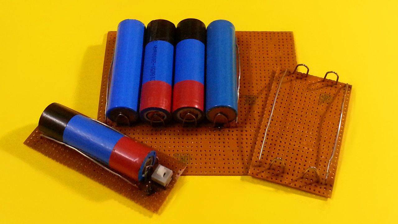 How to Make 18650 Battery Holder at Home : 6 Steps (with Pictures ...