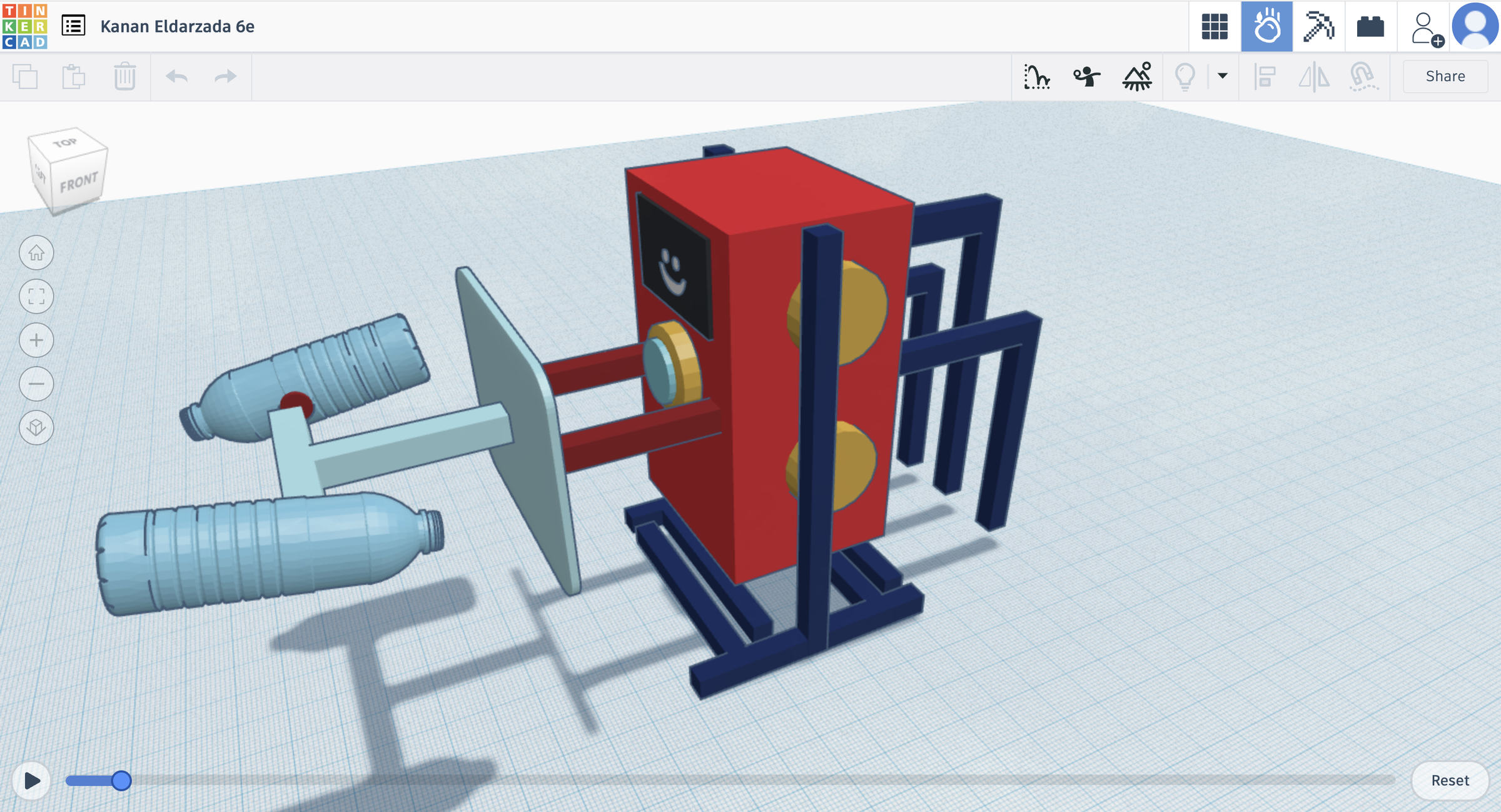 Tinkercad Robotics for School: SIMLAB KOMBAT! (virtual Walking Robots ...