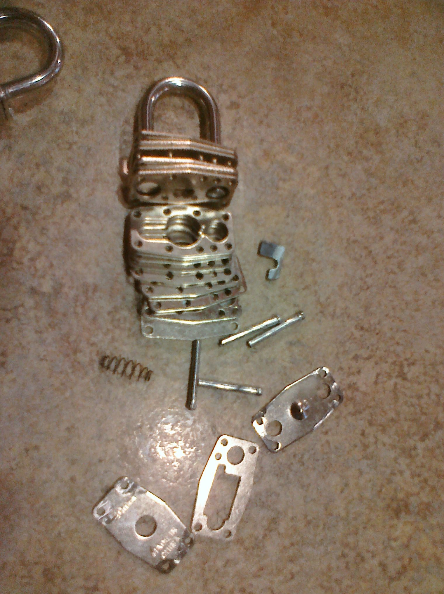 Geocache Padlock With Hidden Compartment : 7 Steps - Instructables