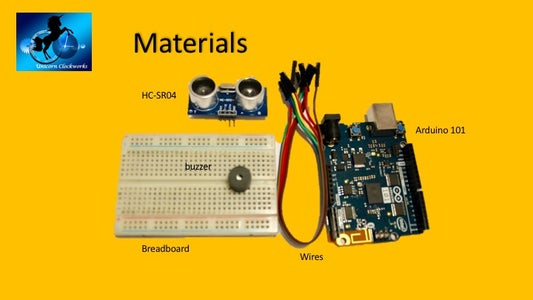 Hc Sr04 Buzzer Arduino Parking Assist Sensor 5 Steps Instructables 6409