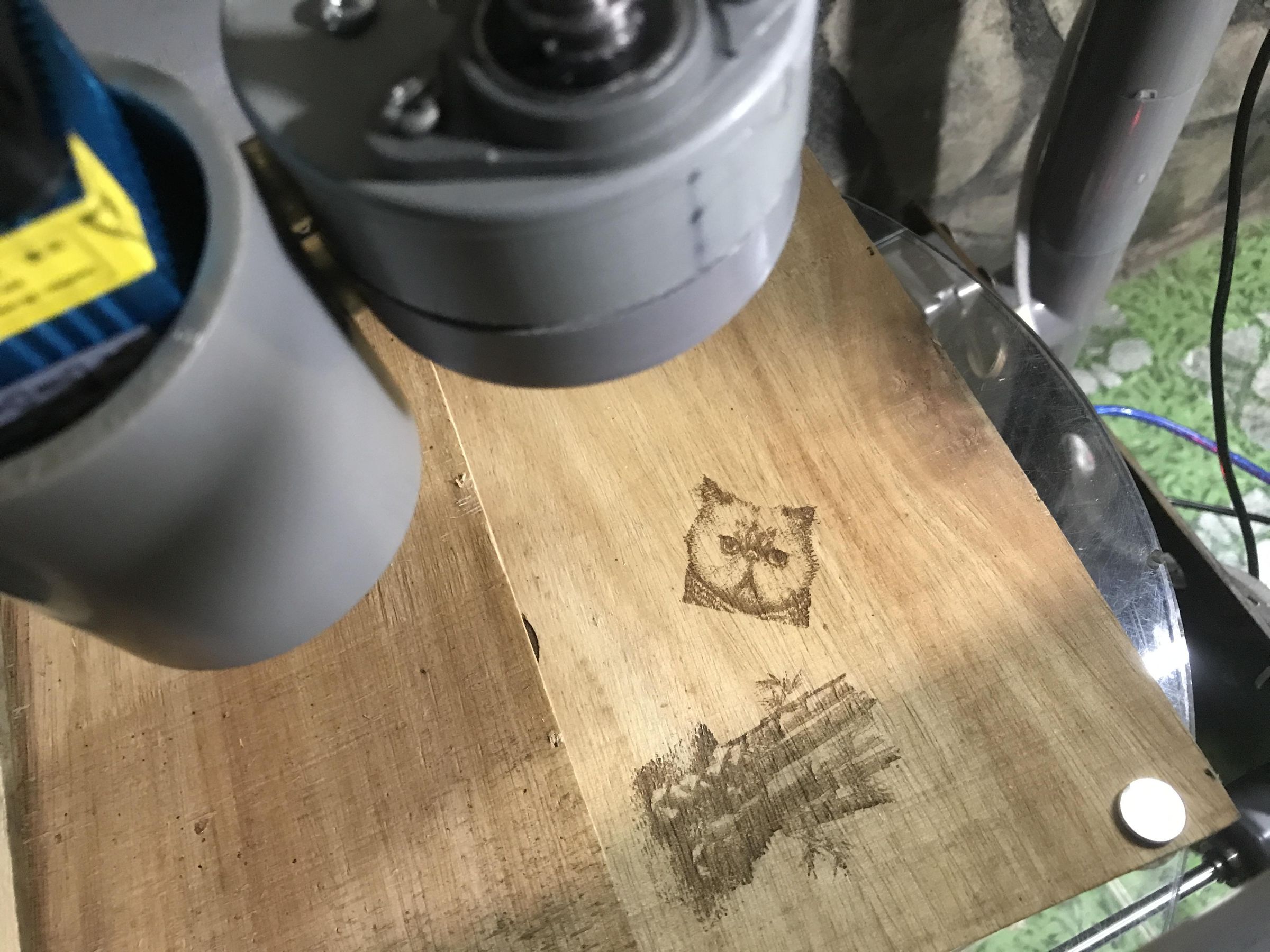 Polar CNC Pen Plotter & Laser Engraver : 12 Steps (with Pictures ...