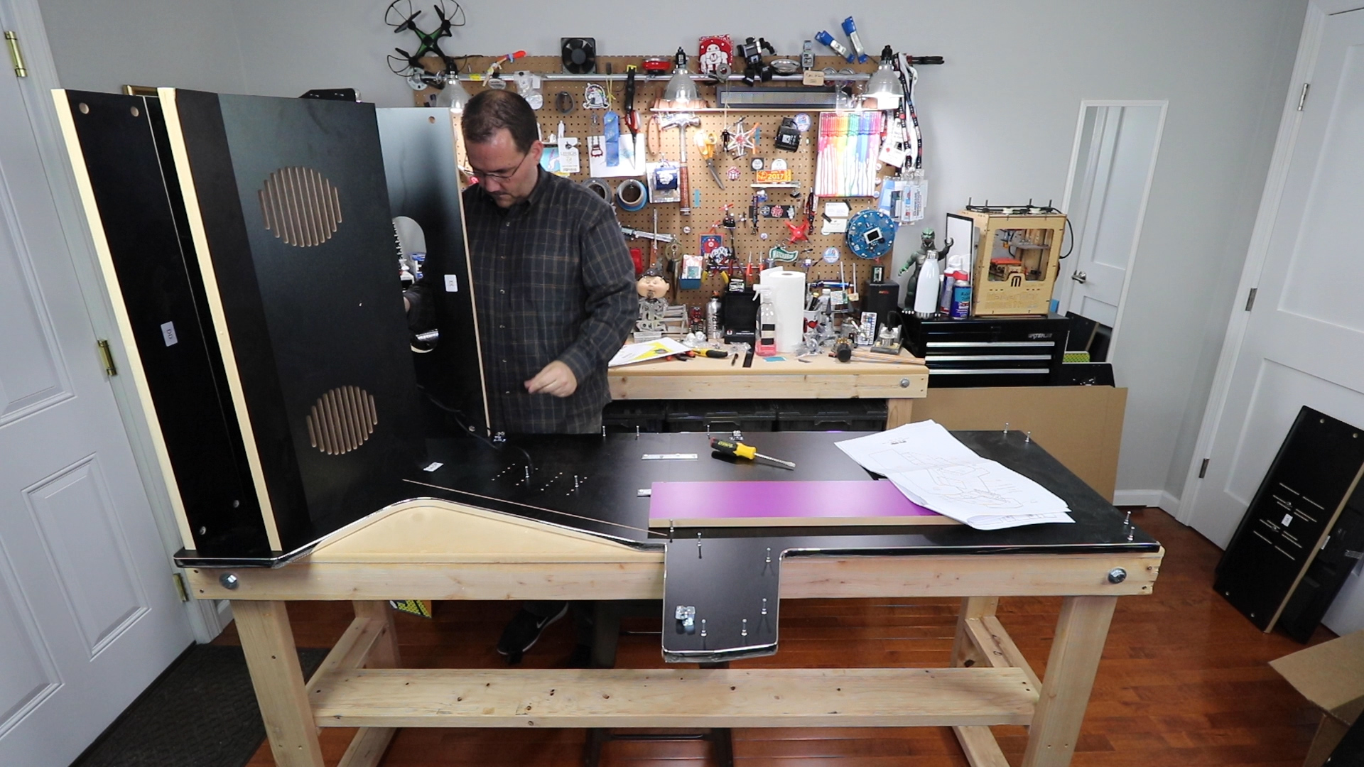 2-Player Stand-Up Retro Arcade : 20 Steps - Instructables