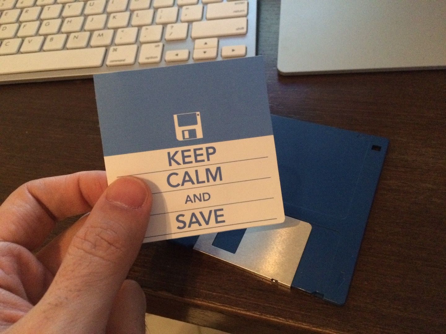 Floppy Disk Decoration - Keep Calm and Save : 5 Steps (with Pictures ...