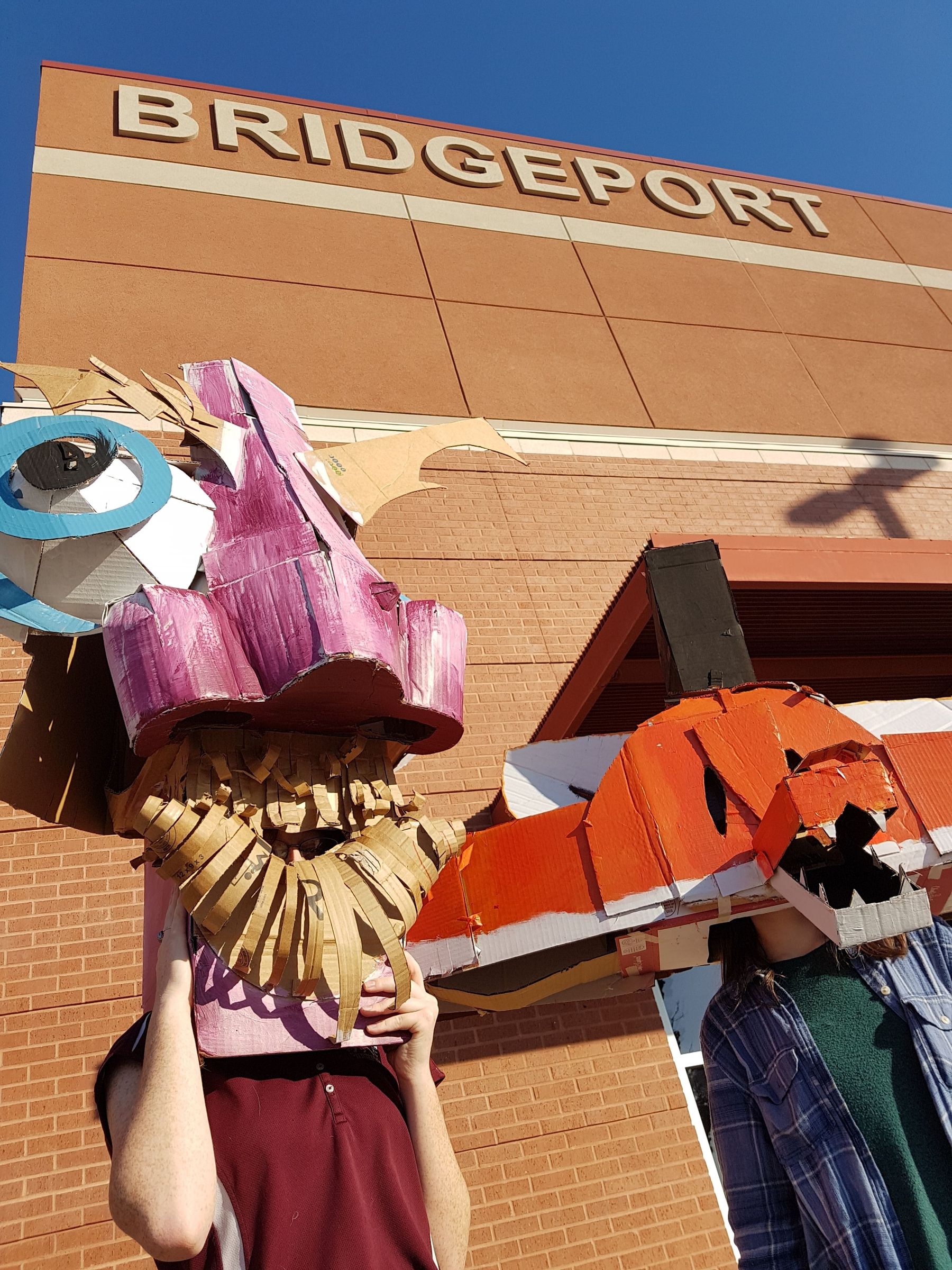 Wayne White Inspired Cardboard Masks : 5 Steps (with Pictures ...